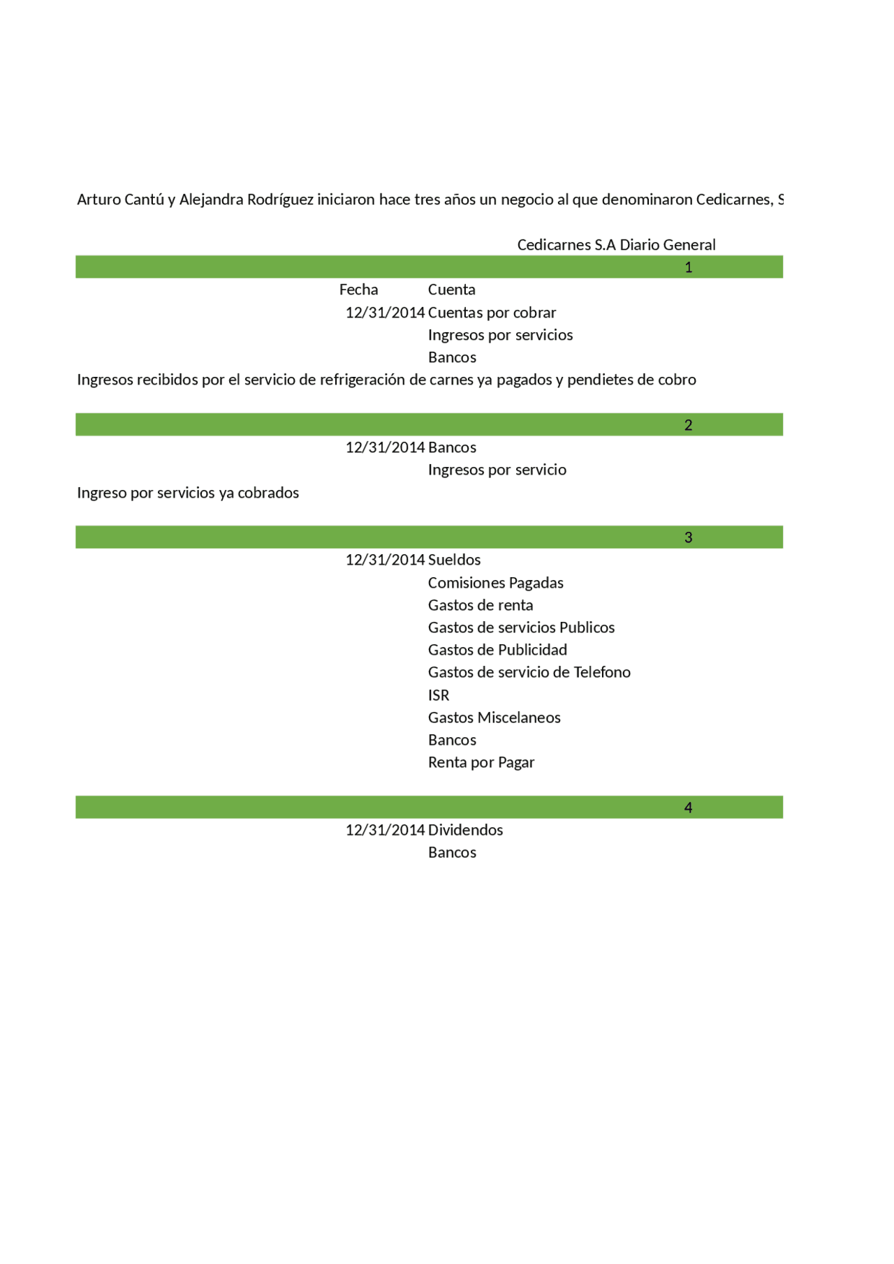 Respuestas de Capitulo 3 de contabilidad - Docsity