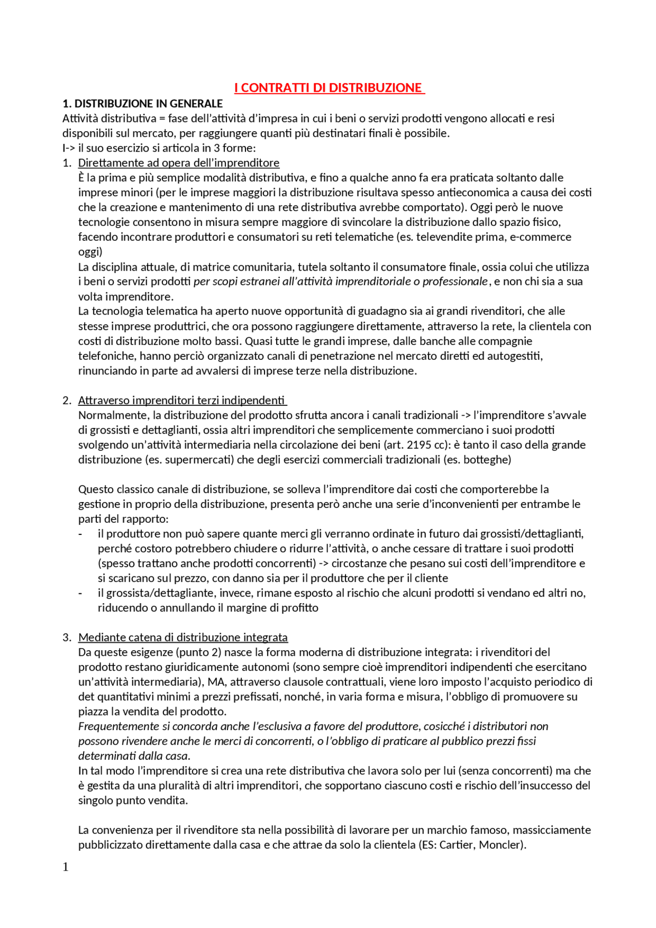 Riassunti Parte Speciale Docsity