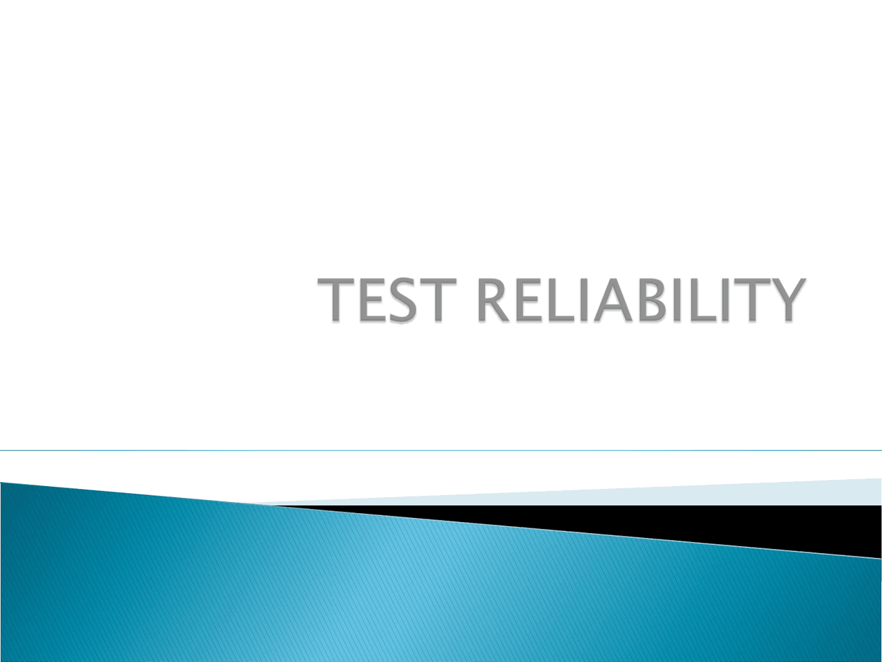 Testing And Evaluation Docsity