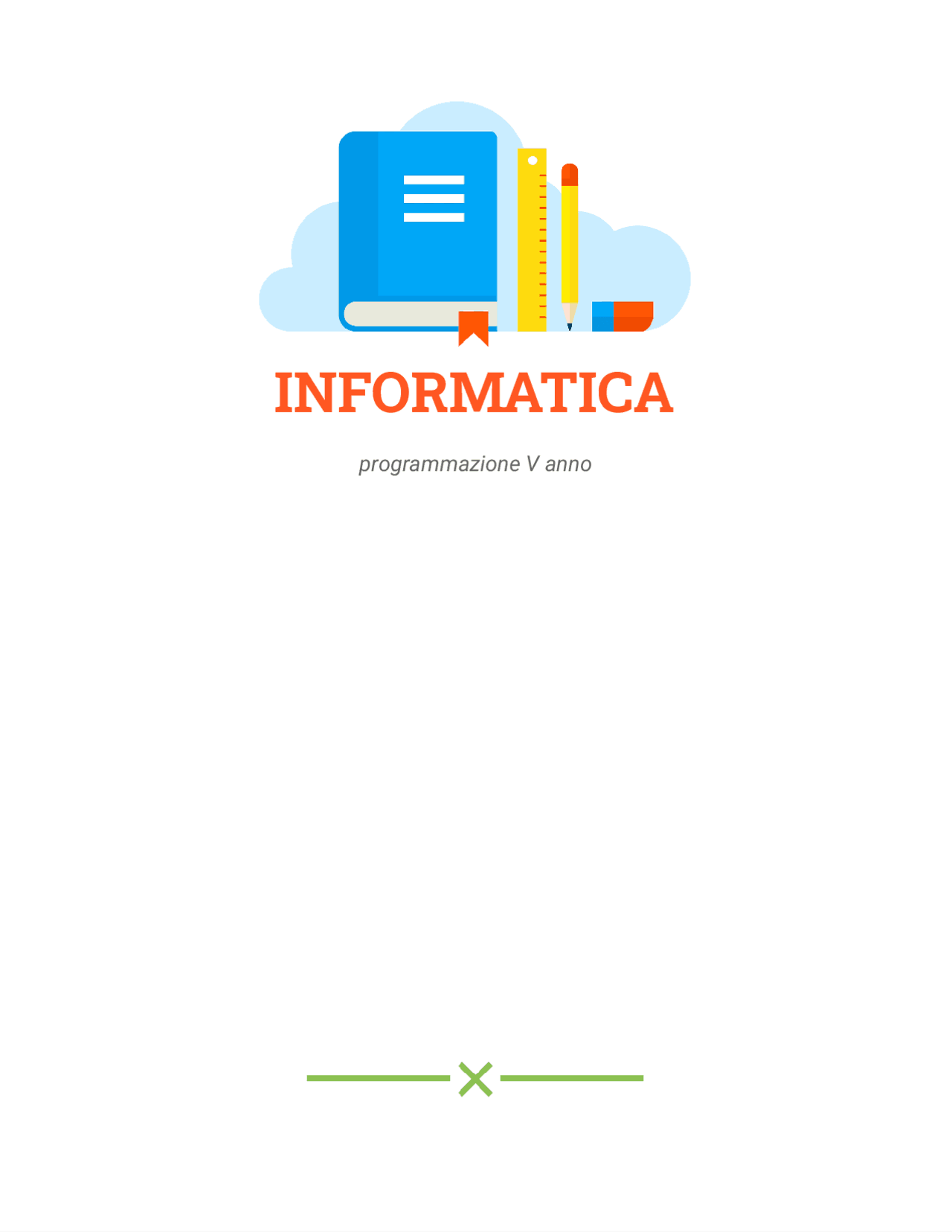 Materiale Informatica V Anno Docsity