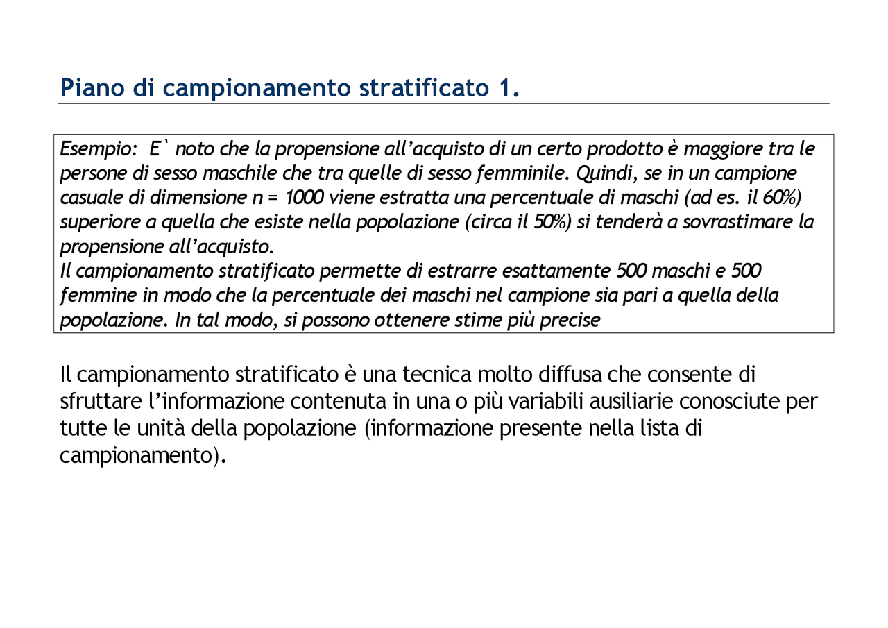 Riassunti Per Data Analysis Statistica Slides Docsity