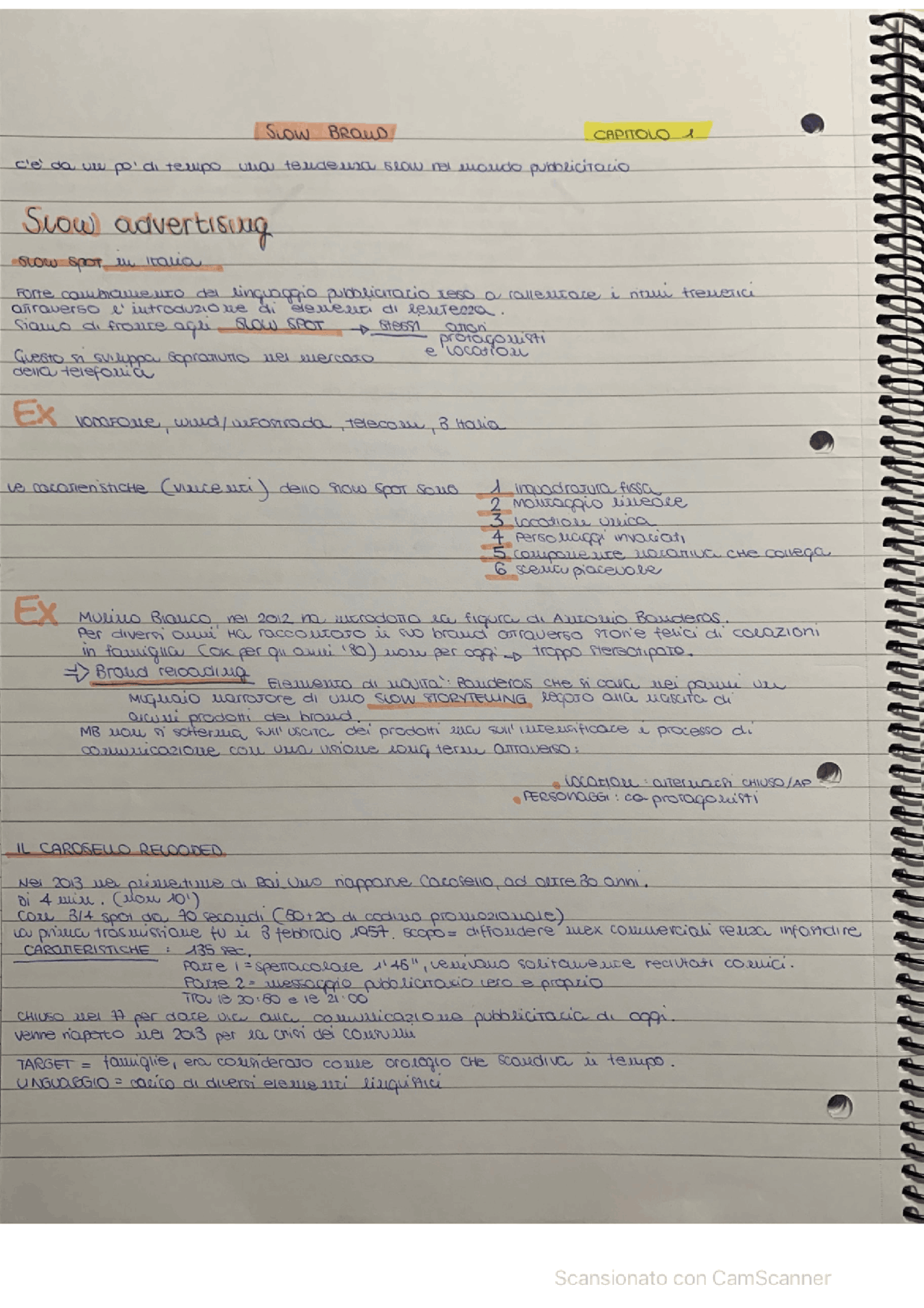 Pubblicità Libro Slow Brand Docsity