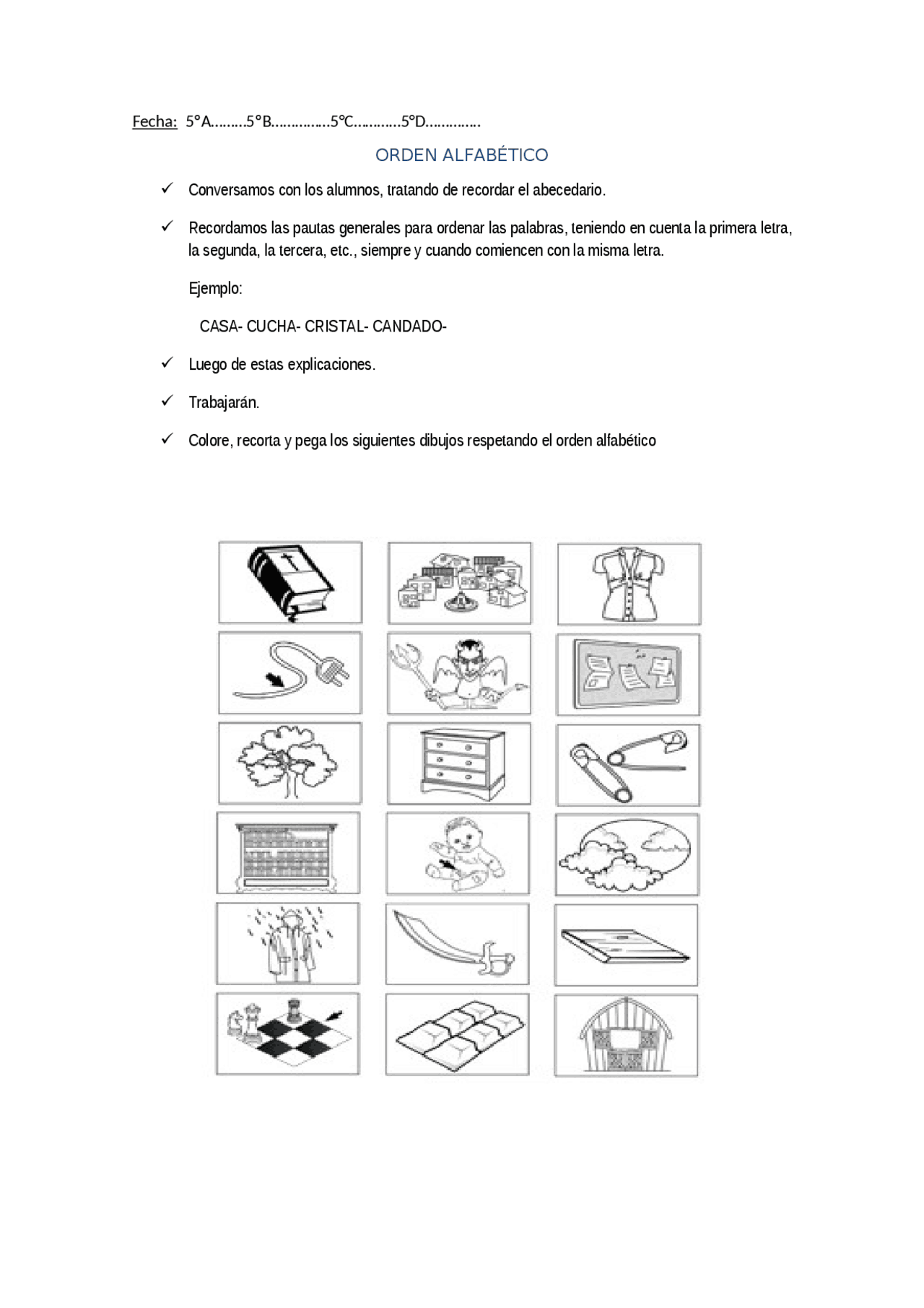Hojas De Trabajo De Repaso Diario Del Lenguaje, Quinto Grado