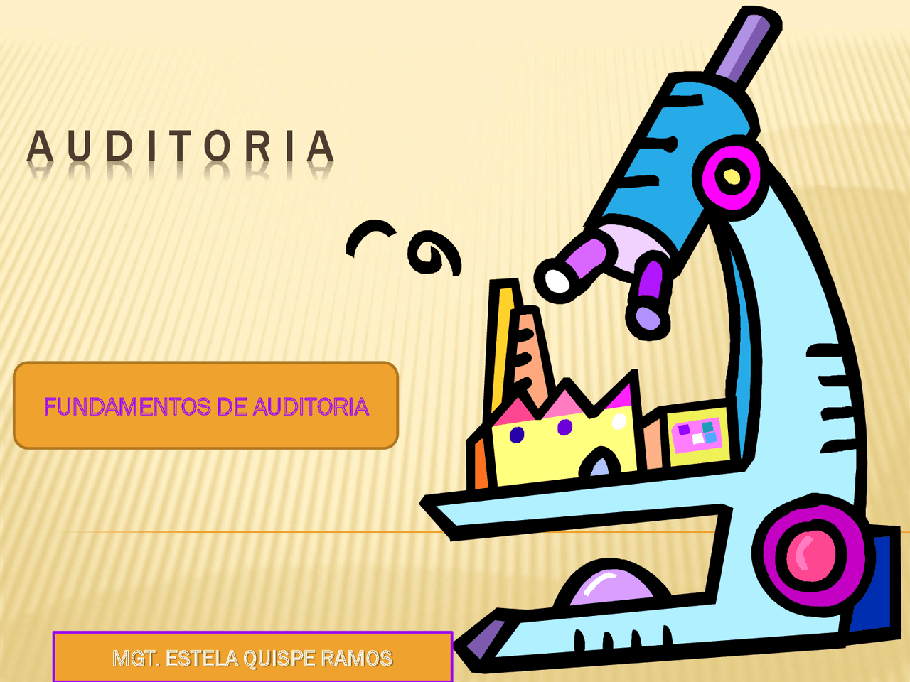 Auditoria definicion, clasificacion - Docsity