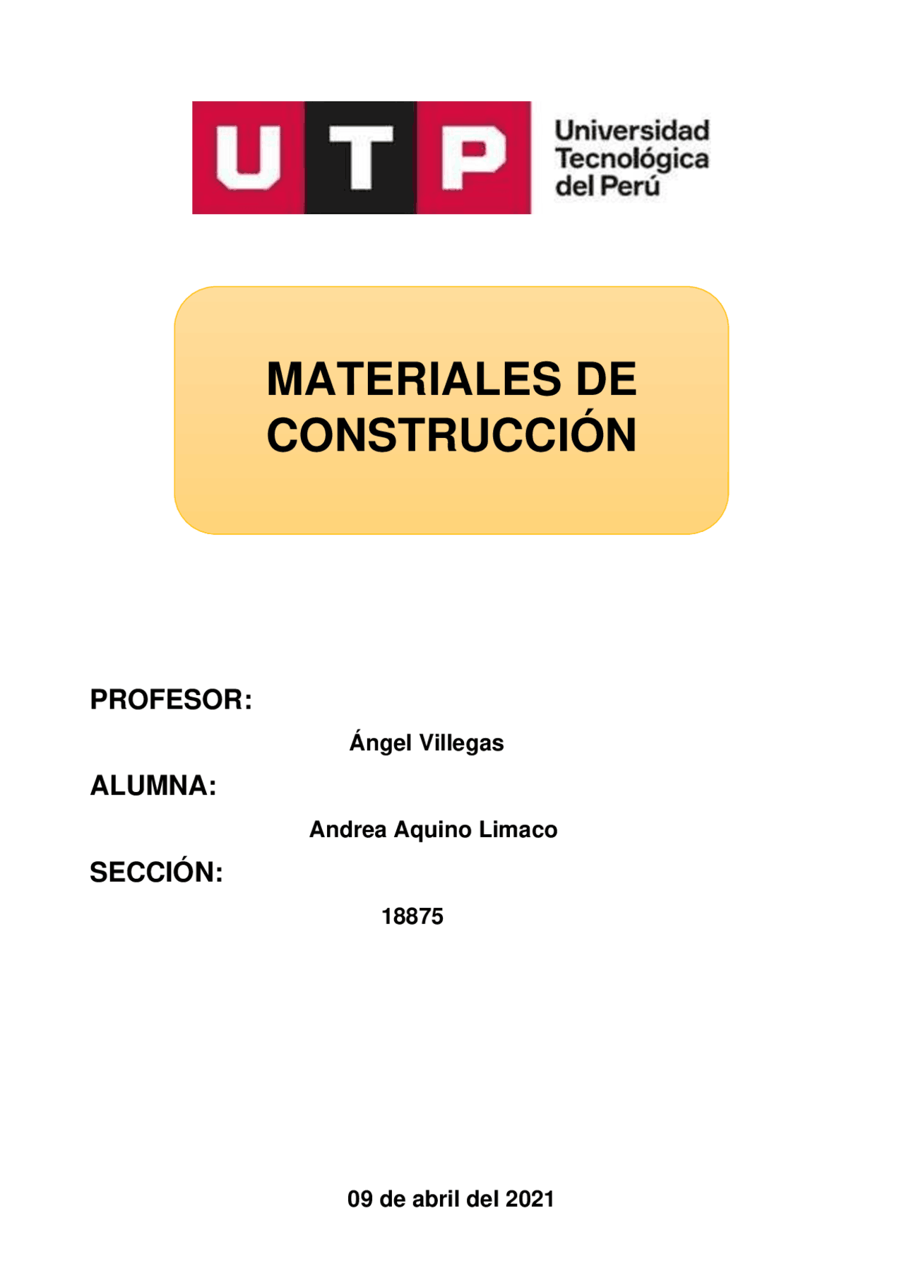 Materiales De Construccion Monografías Ensayos De Materiales Docsity