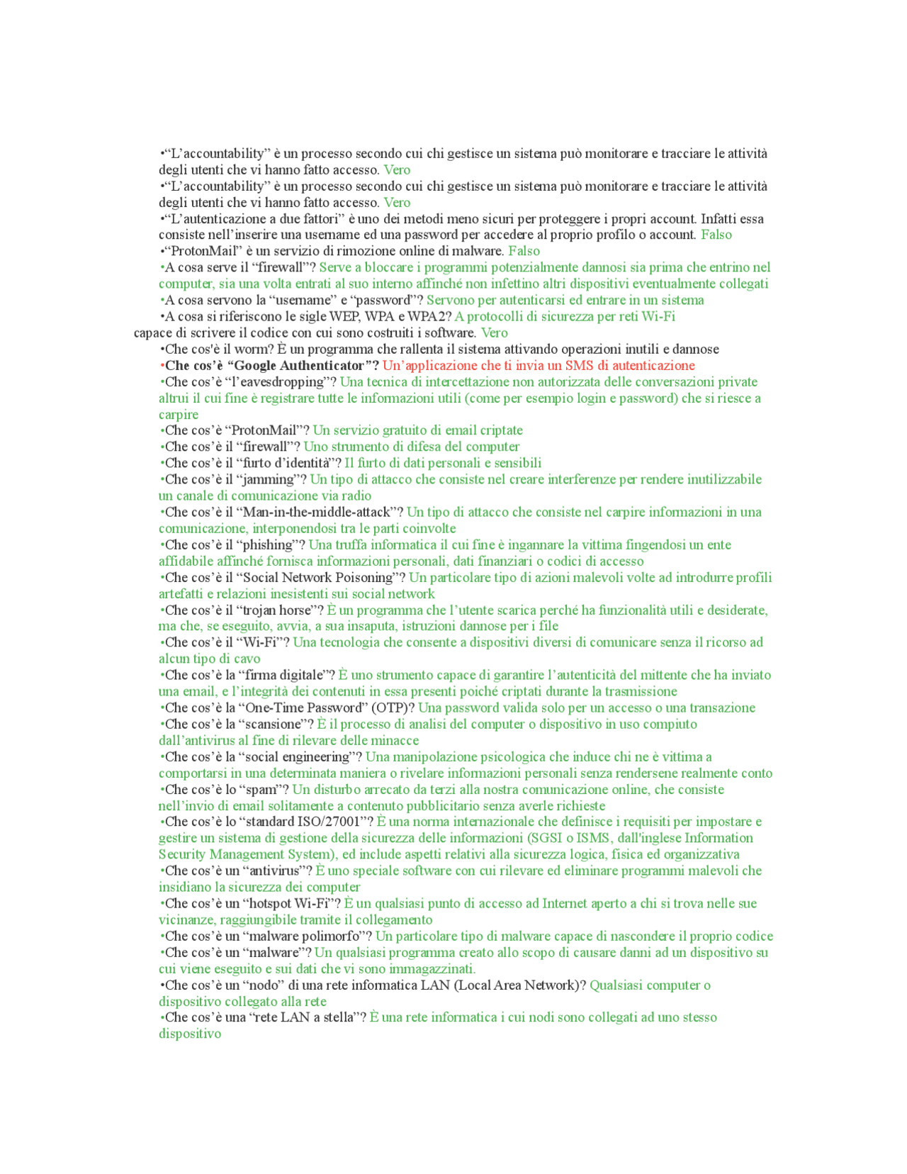 Modulo 4 Eipass 7 Moduli Docsity