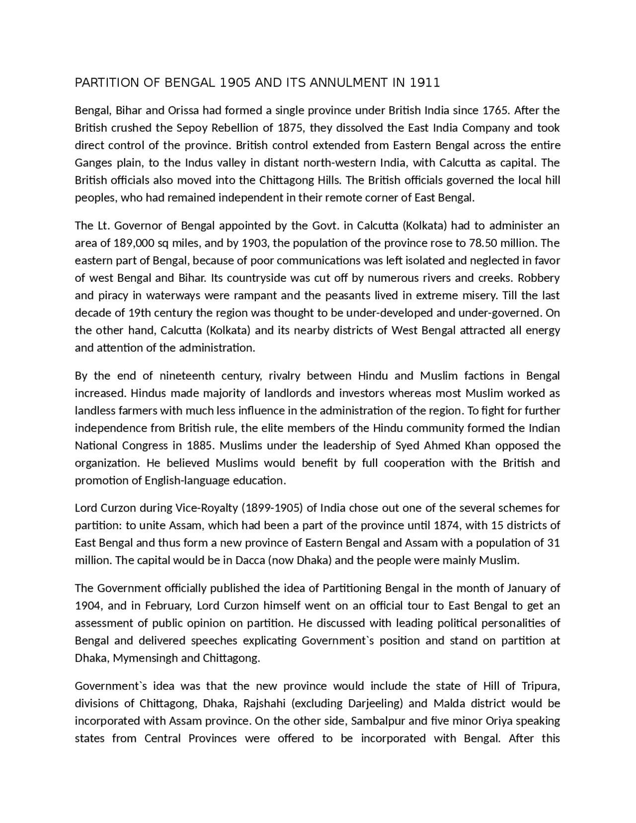 The Basic history notes a basic concept of history - Docsity