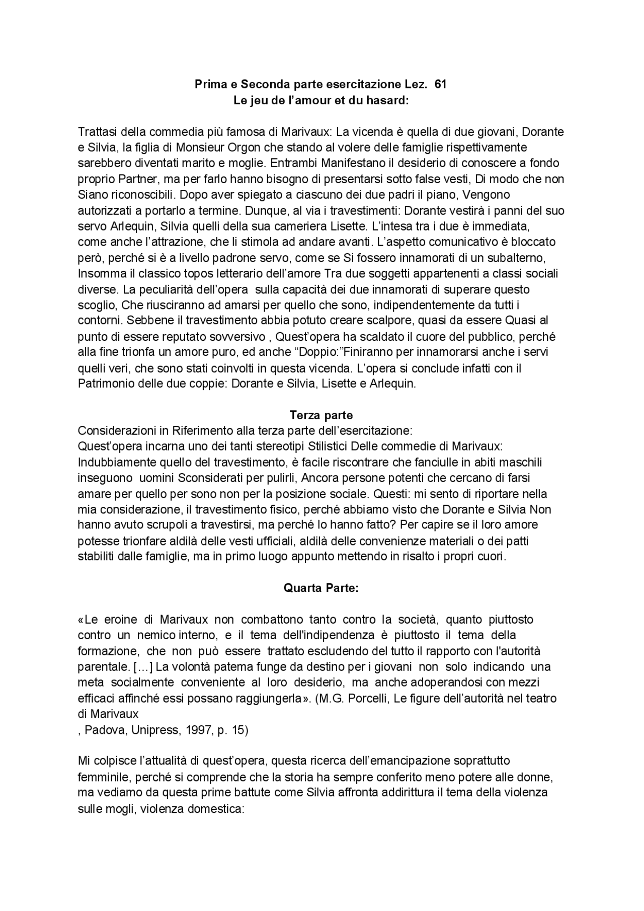 Letteratura Francese 2 Docsity