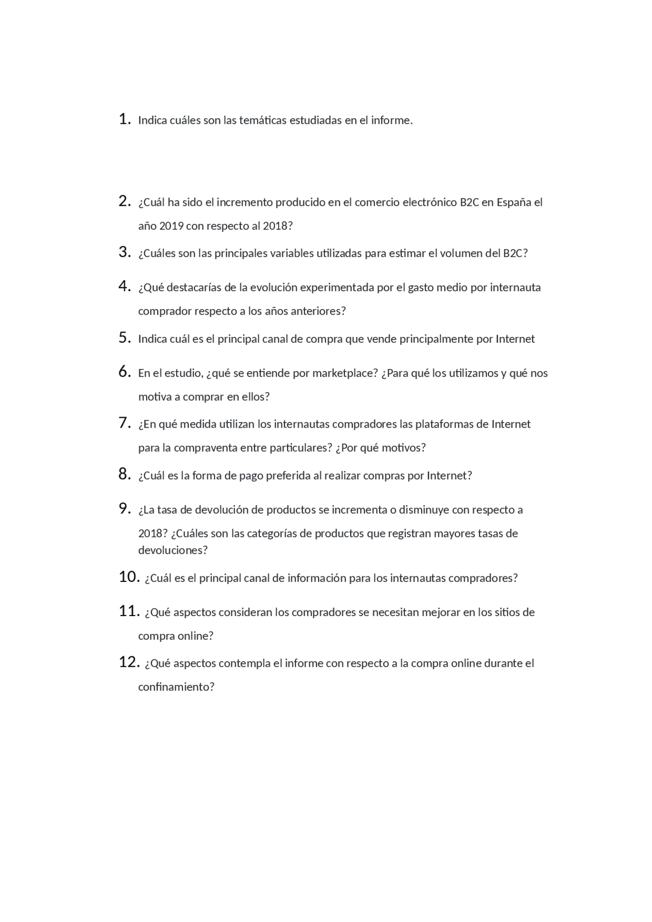 Comercio electrónico - Docsity