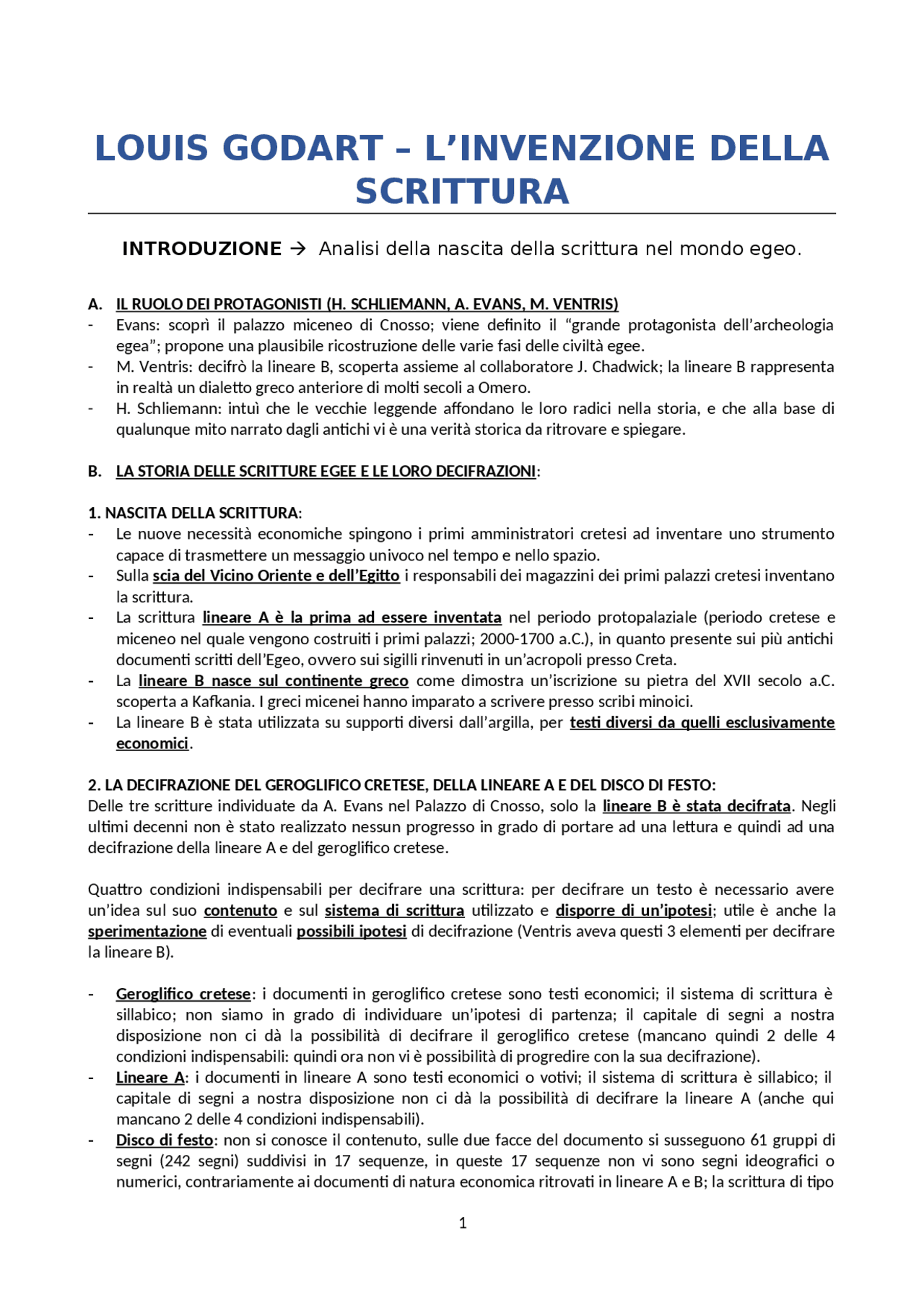Riassunto Libro Antropolgia Della Scrittura Docsity