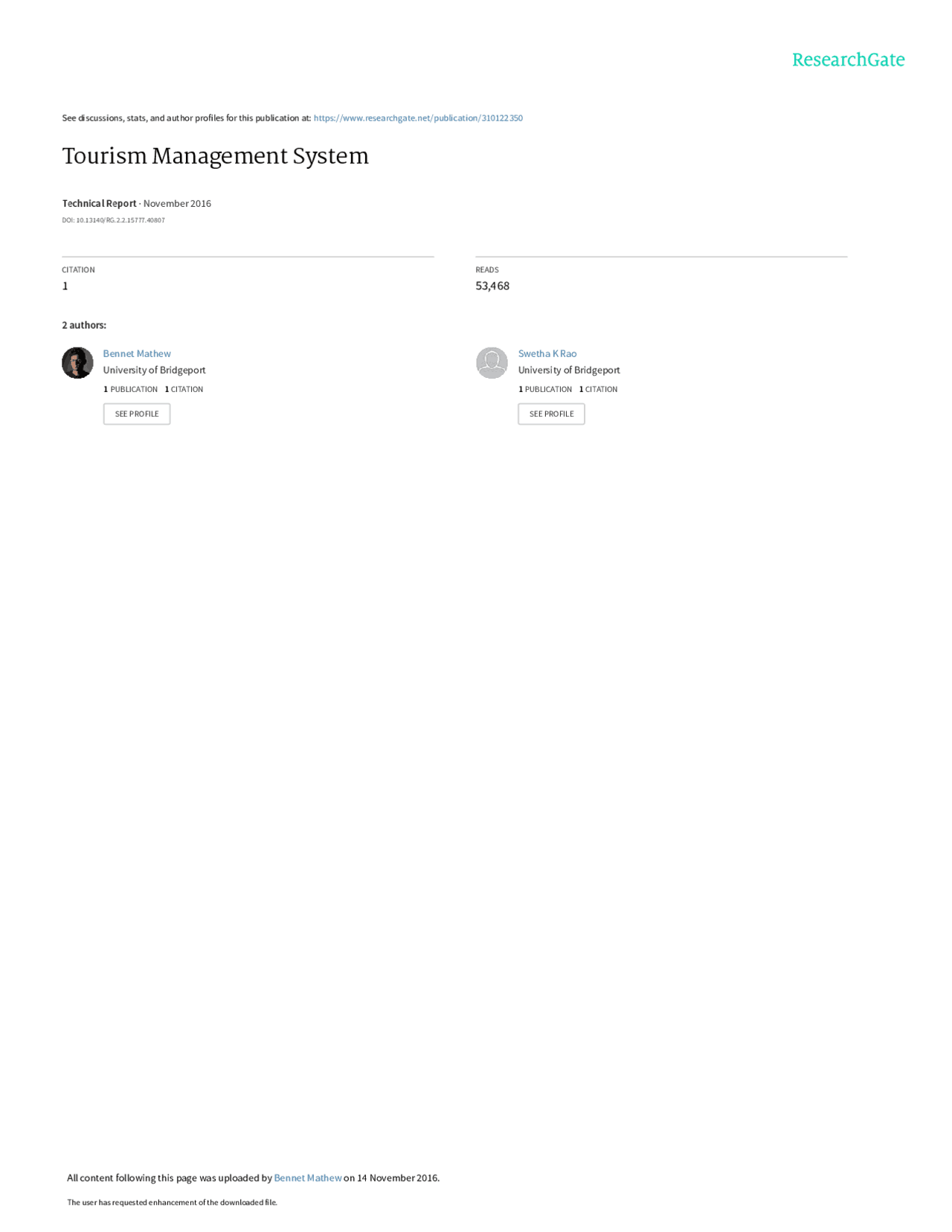 TMS MANAGEMENT SYSTEM - Docsity