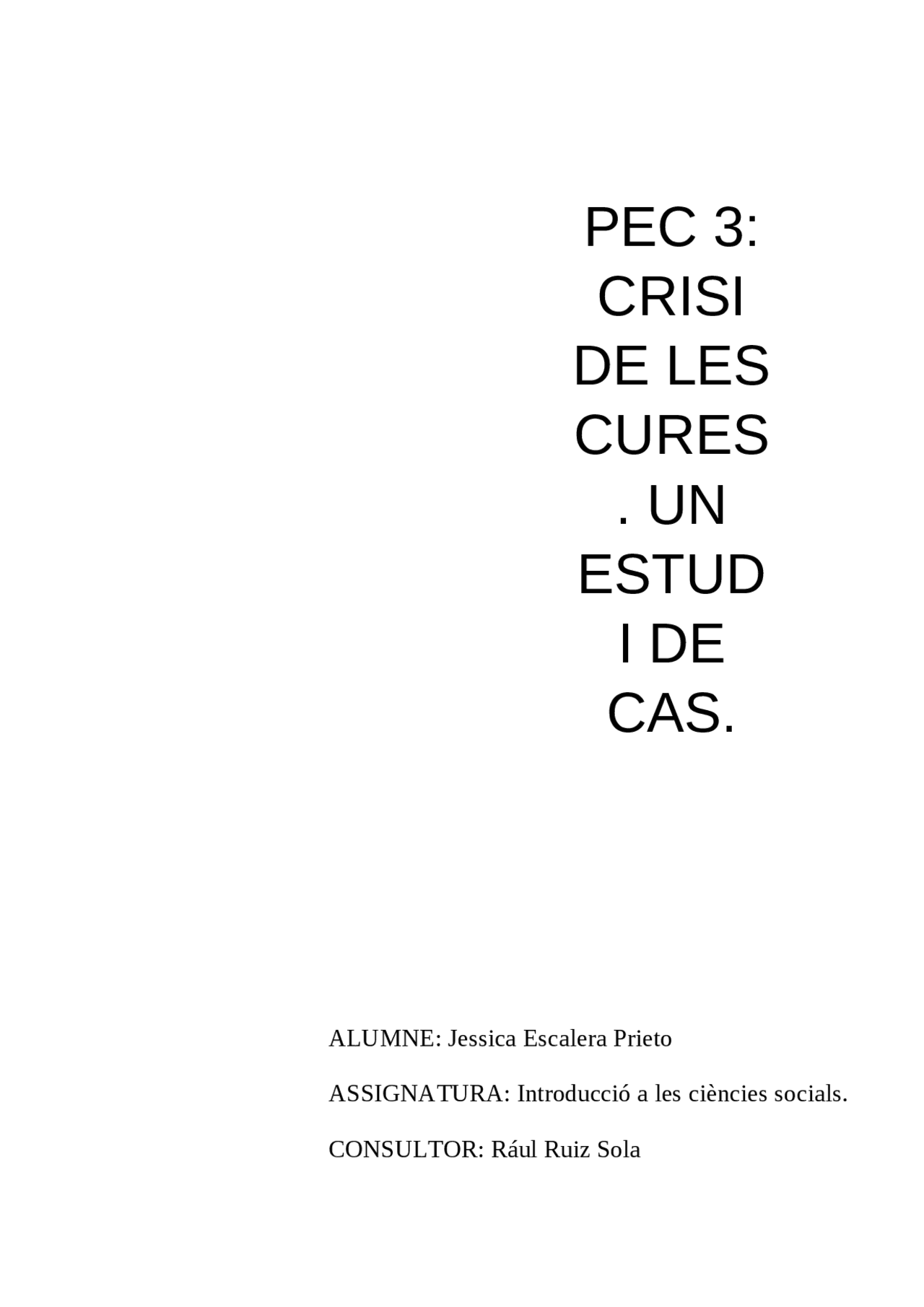 Pac 3 Introducció A Les Ciències Socials Docsity