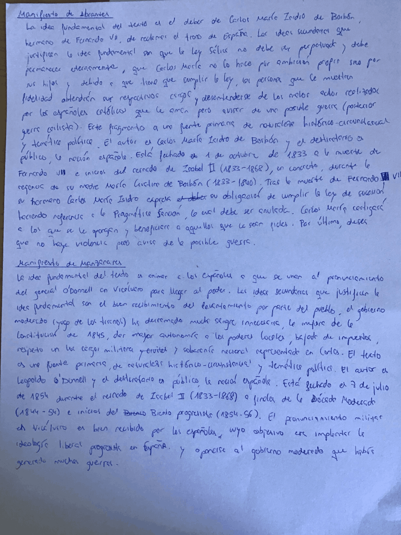 Apuntes Historia 2ºa Bach Docsity
