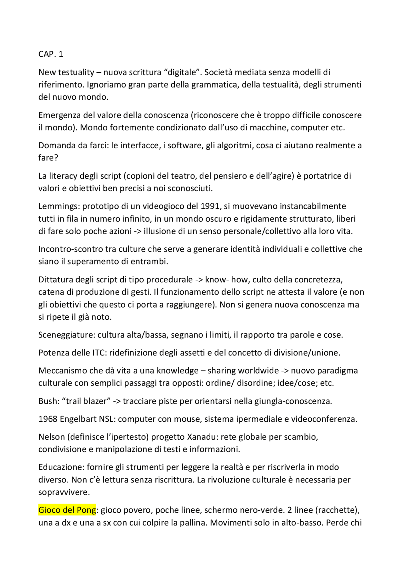 Comunicazione Generativa Toschi Riassunto Docsity