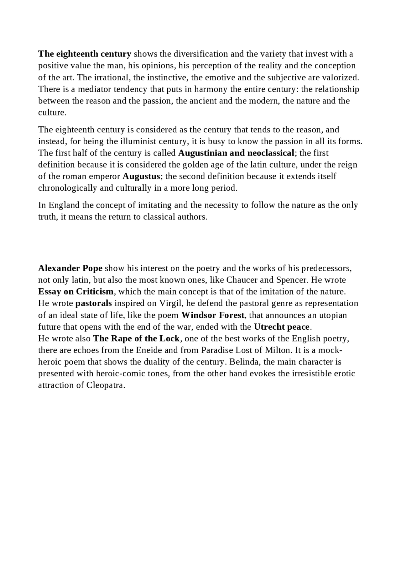 The 18th Century Bertinetti Volume 1 Docsity