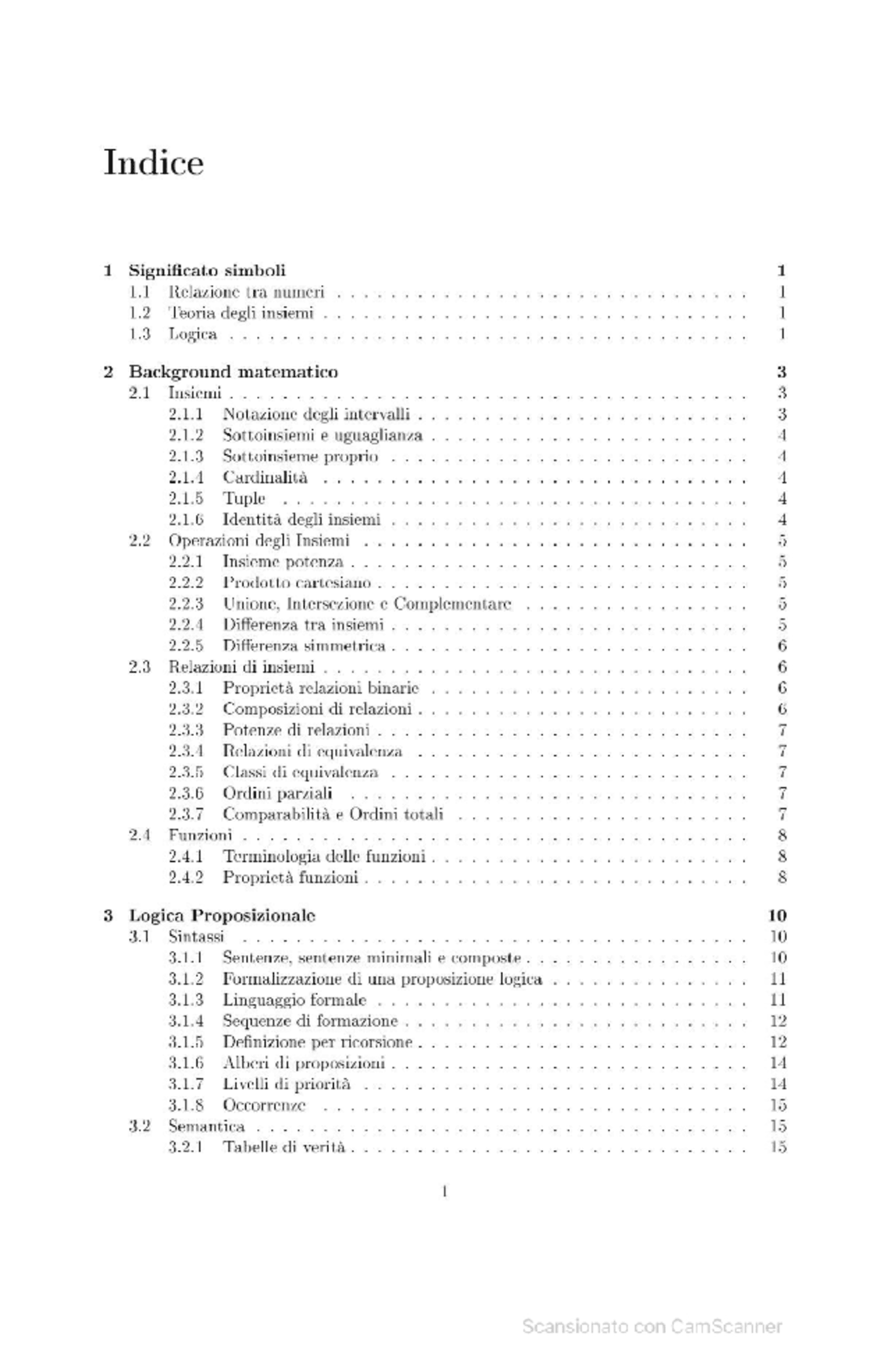 Logica Università Appunti Appunti Di Logica Docsity