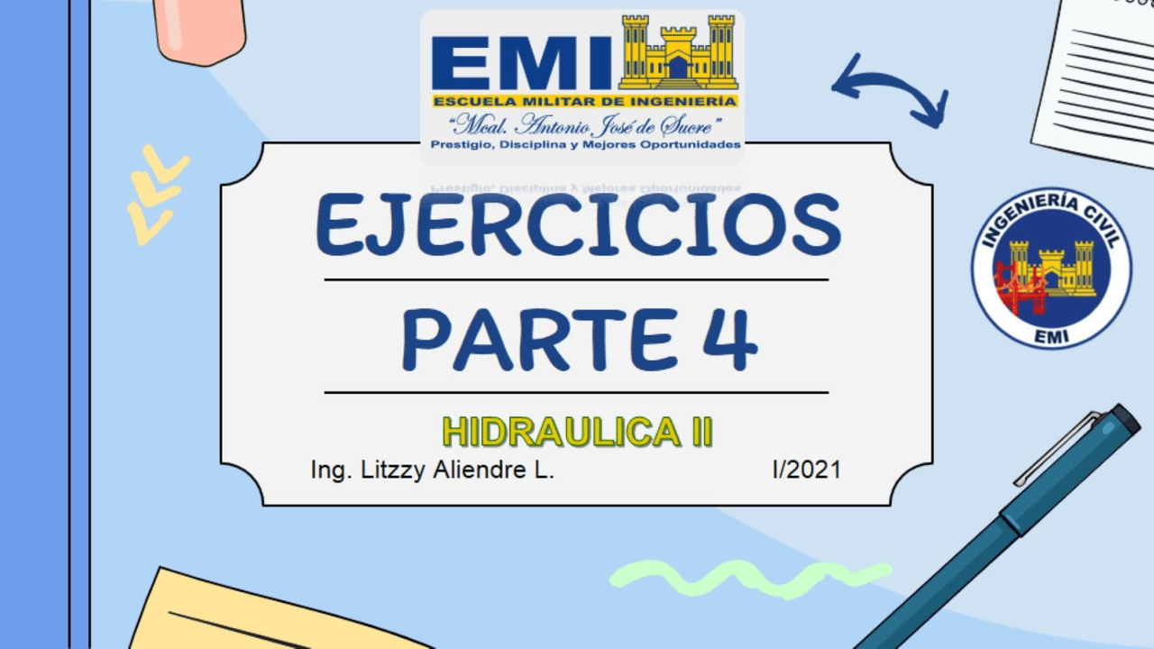 Apuntes De Hidráulica Ii Docsity