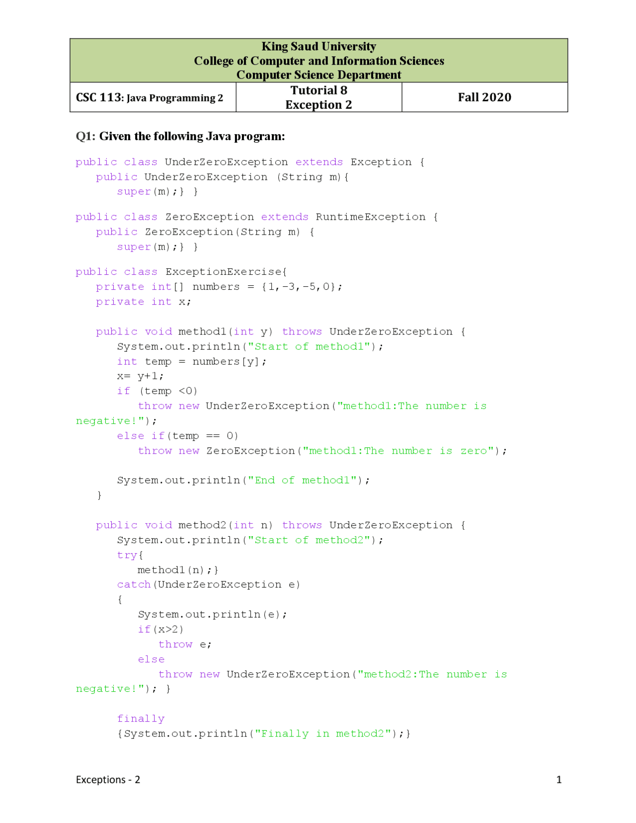 Java Programmimg Tutorials Docsity