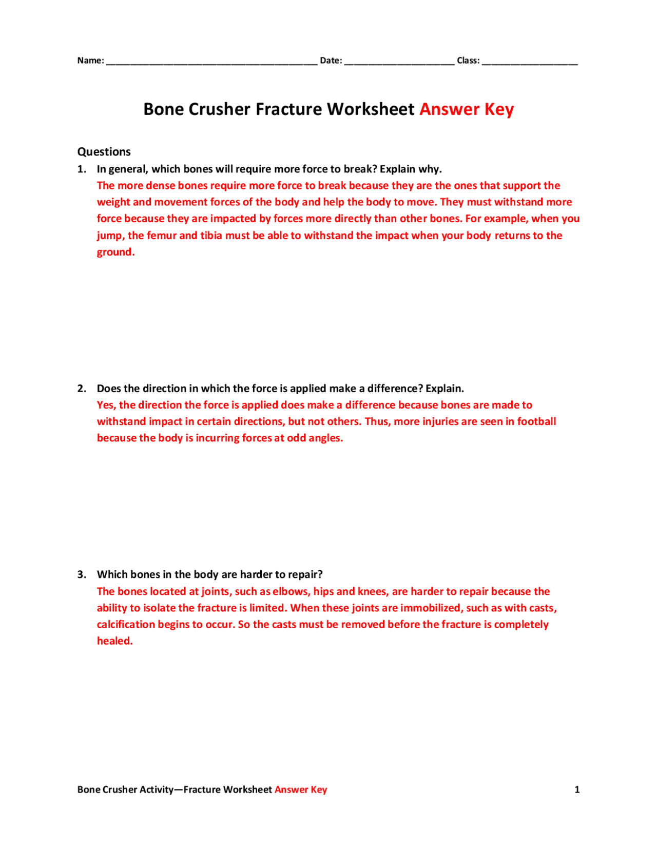 Bone Crusher Fracture Worksheet Answer Key Docsity bone-crusher-fracture-worksheet-answer-key-docsity