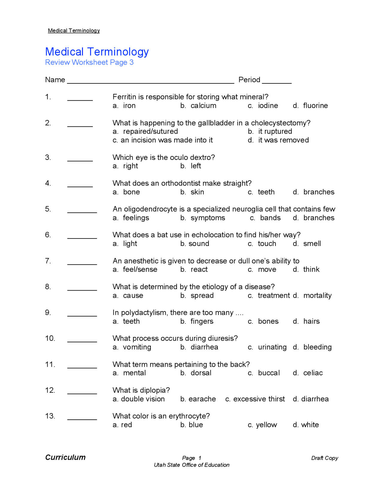 Review Worksheet Medical Terminology Docsity review-worksheet-medical-terminology-docsity