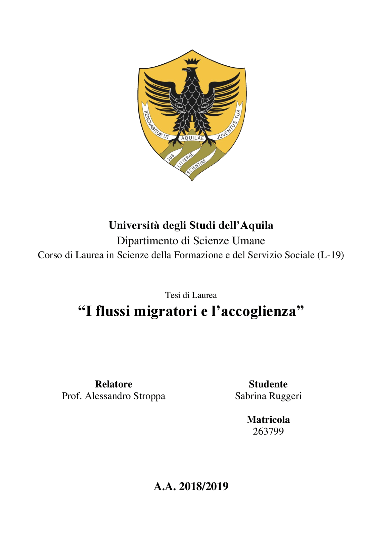 I Flussi Migratori E Laccoglienza Docsity