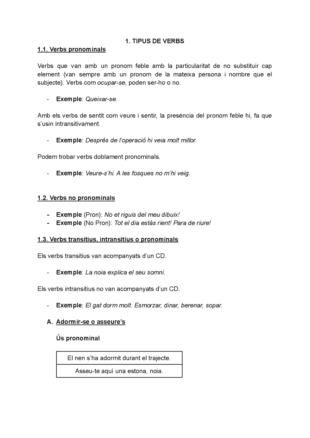 Apunts Llengua Catalana Selectivitat Docsity