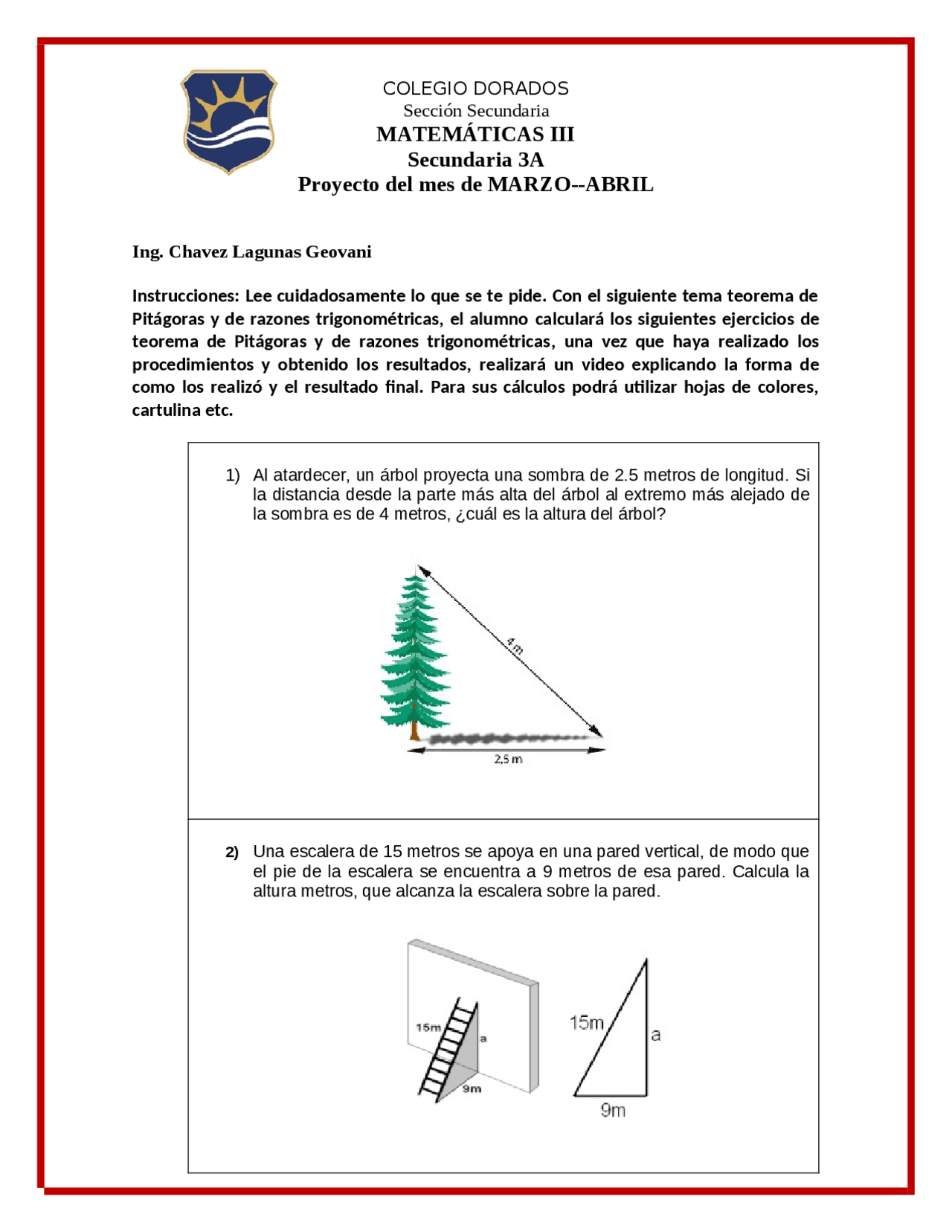 Hojas De Trabajo Del Teorema De Pitágoras Qué Es El Teorema De