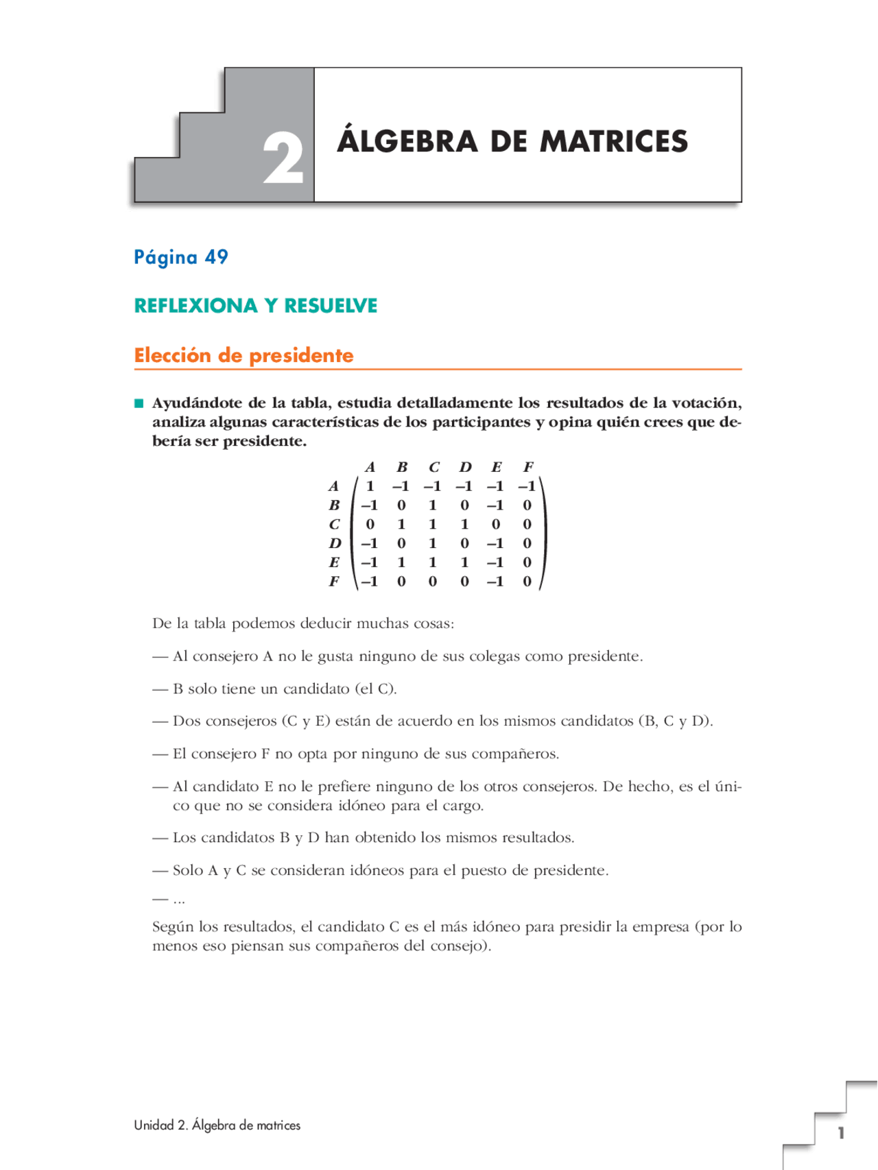 Matrices álgebra Apuntes Docsity