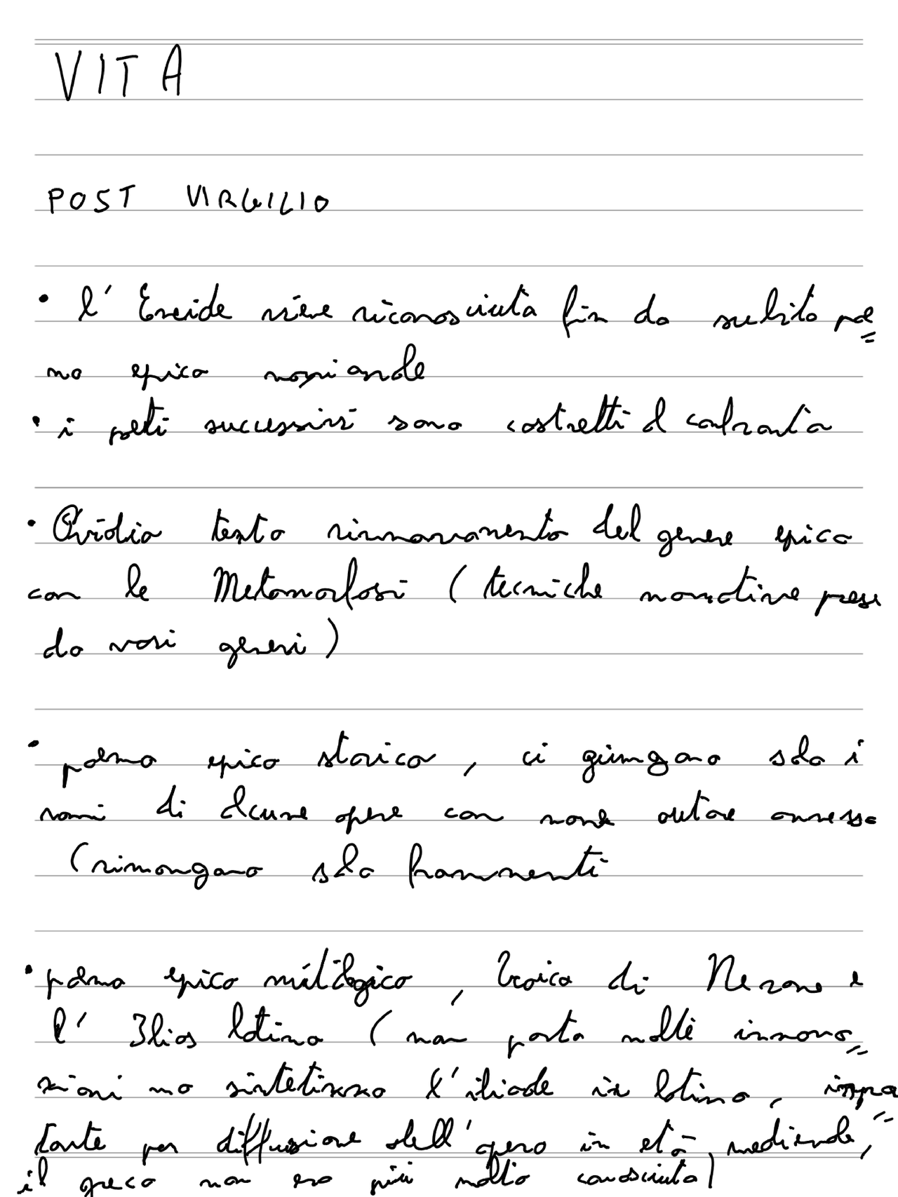 Appunti Riassuntivi Lucano Docsity