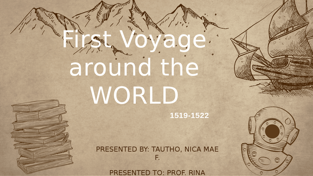 First Voyage around the WORLD Strenght, Emphaty and Leade | Assignments ...