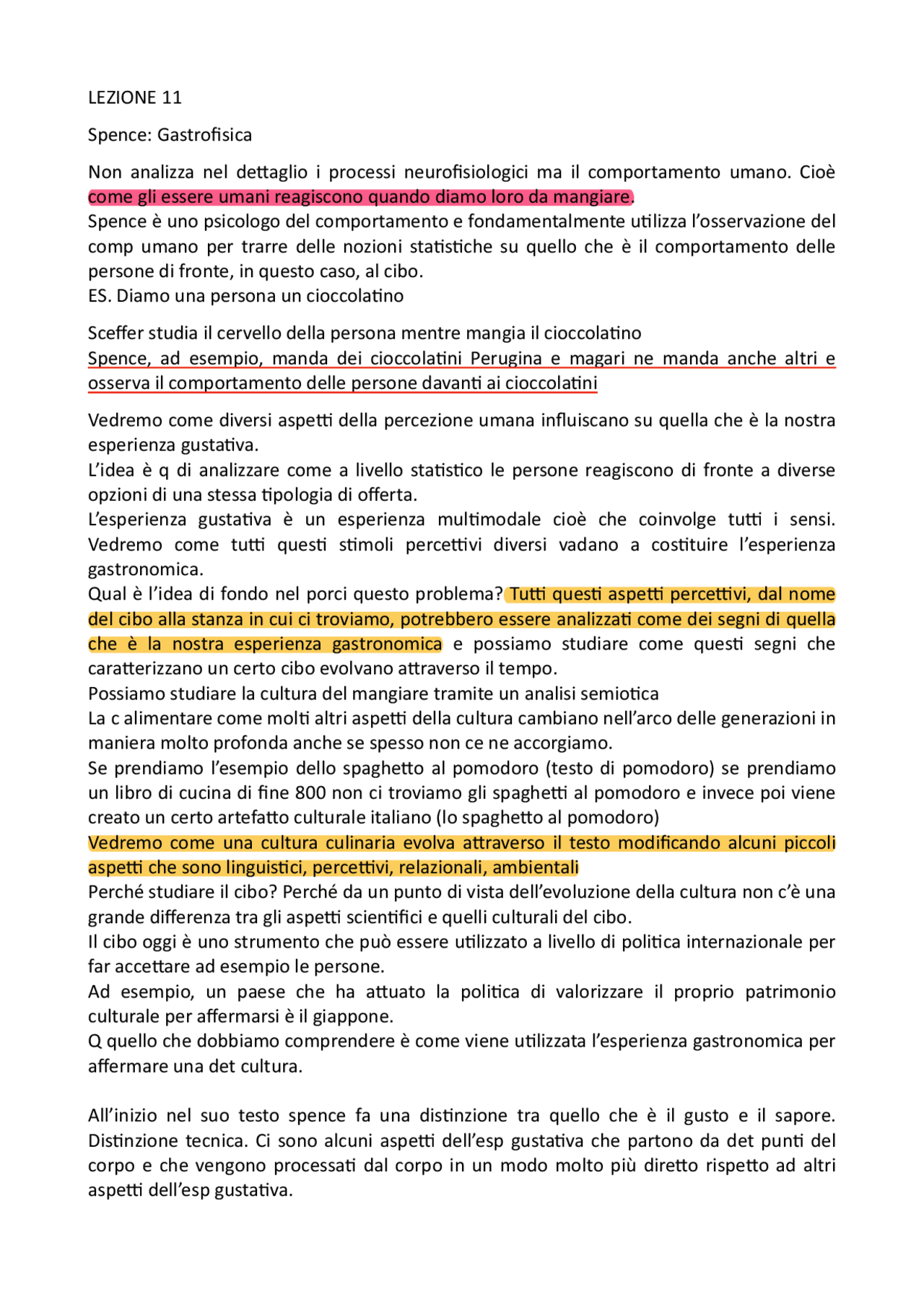 Appunti Semiotica Mod B Docsity