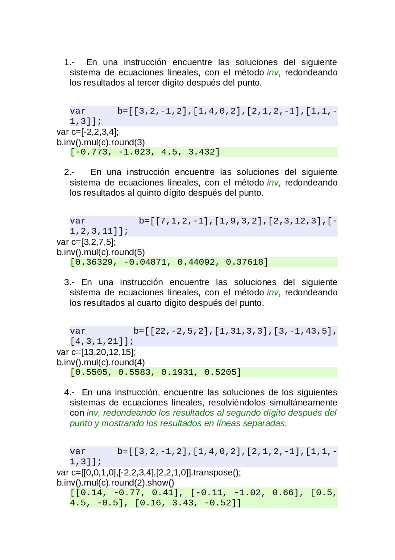 Metodos Numericos MAT204 - Docsity