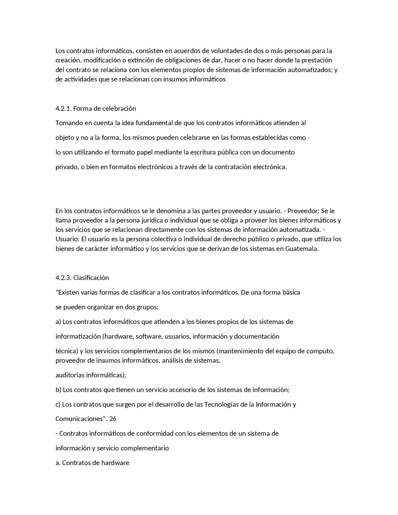 Contratos informaticos - Docsity