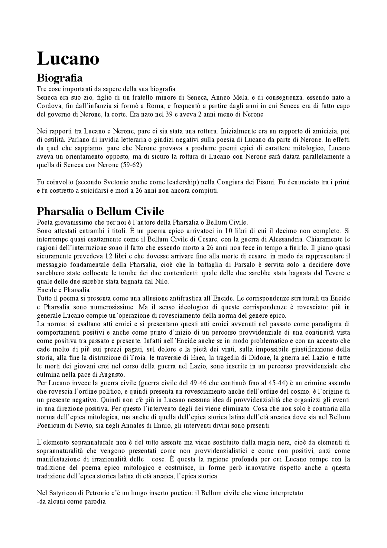 Lucano Docsity