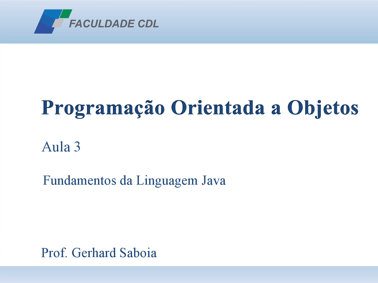 Fundamentos Da Linguagem Java Docsity