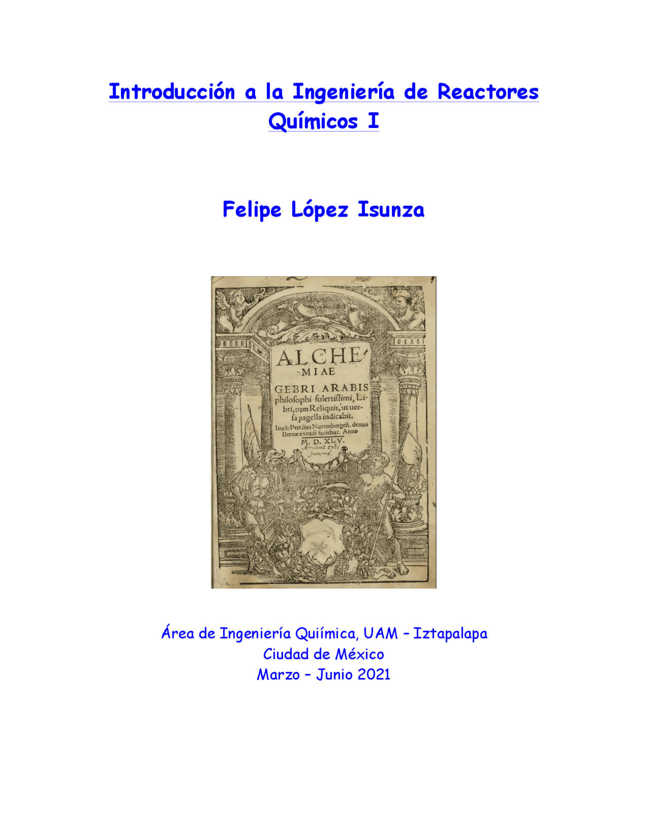Notas De Reactores De Abril 03 Docsity
