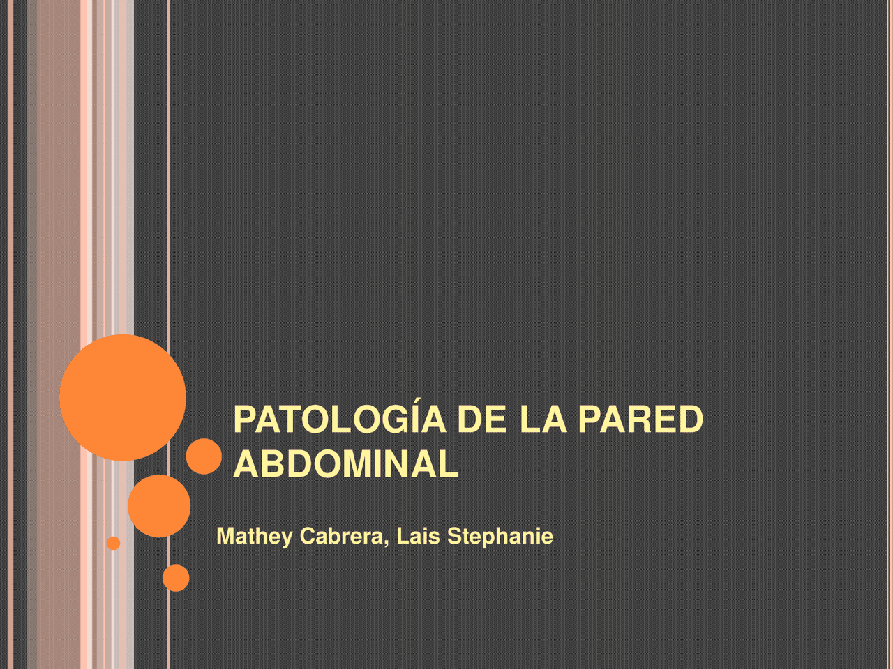 Anatomia De La Pared Abdominal Diapositivas De Anatomía Docsity