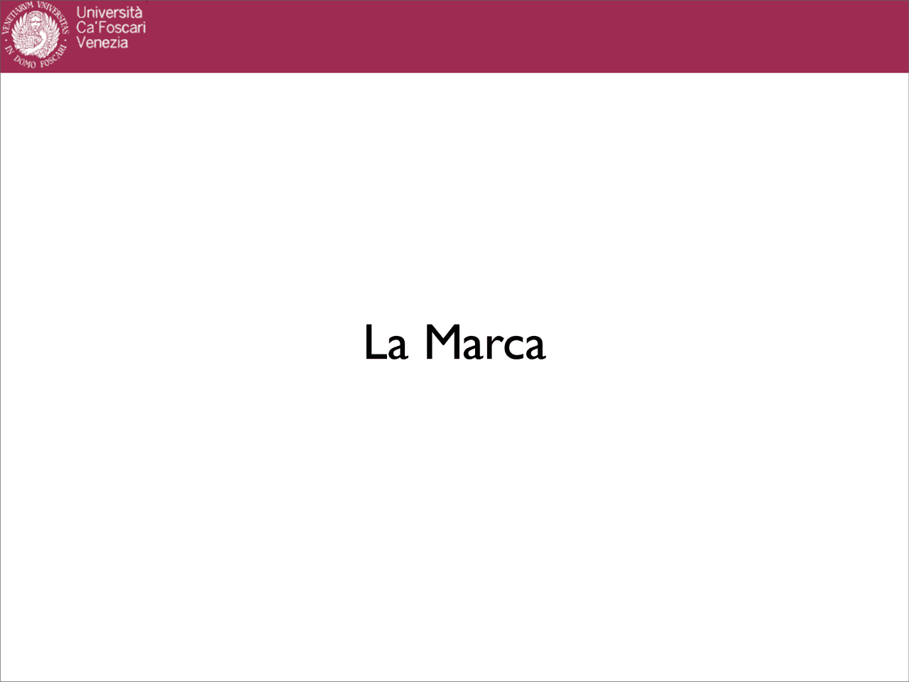 Le Teorie Della Marca Docsity