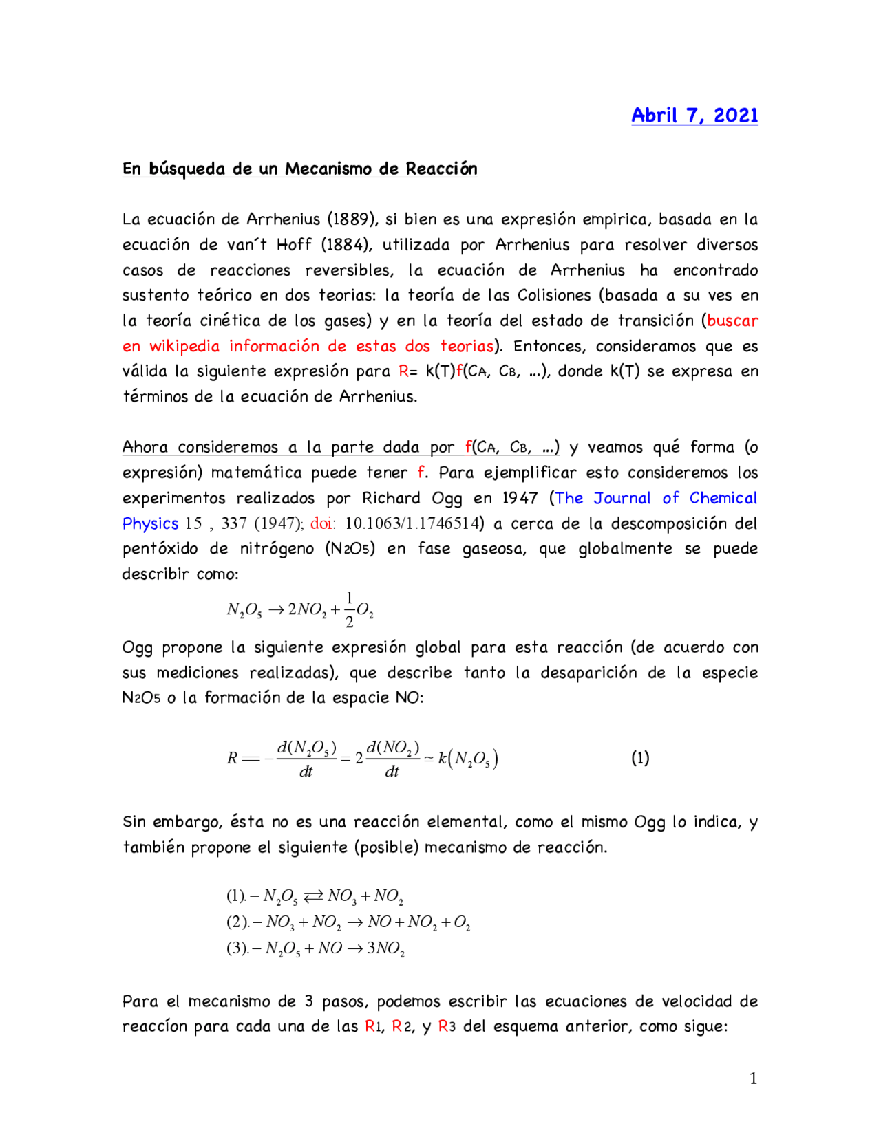 Notas De Reactores De Abril 08 Docsity