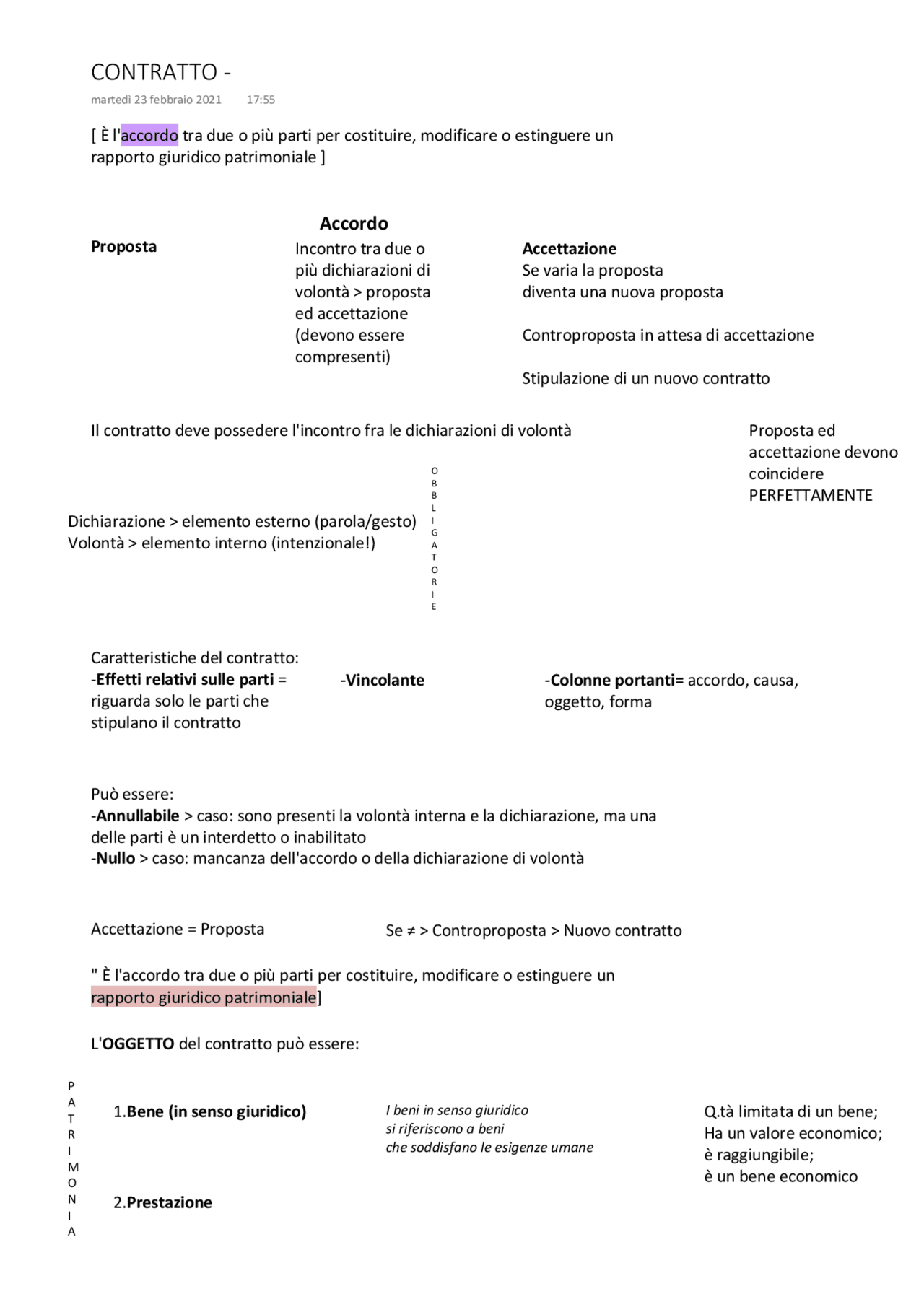 Schemi Diritto Privato Docsity