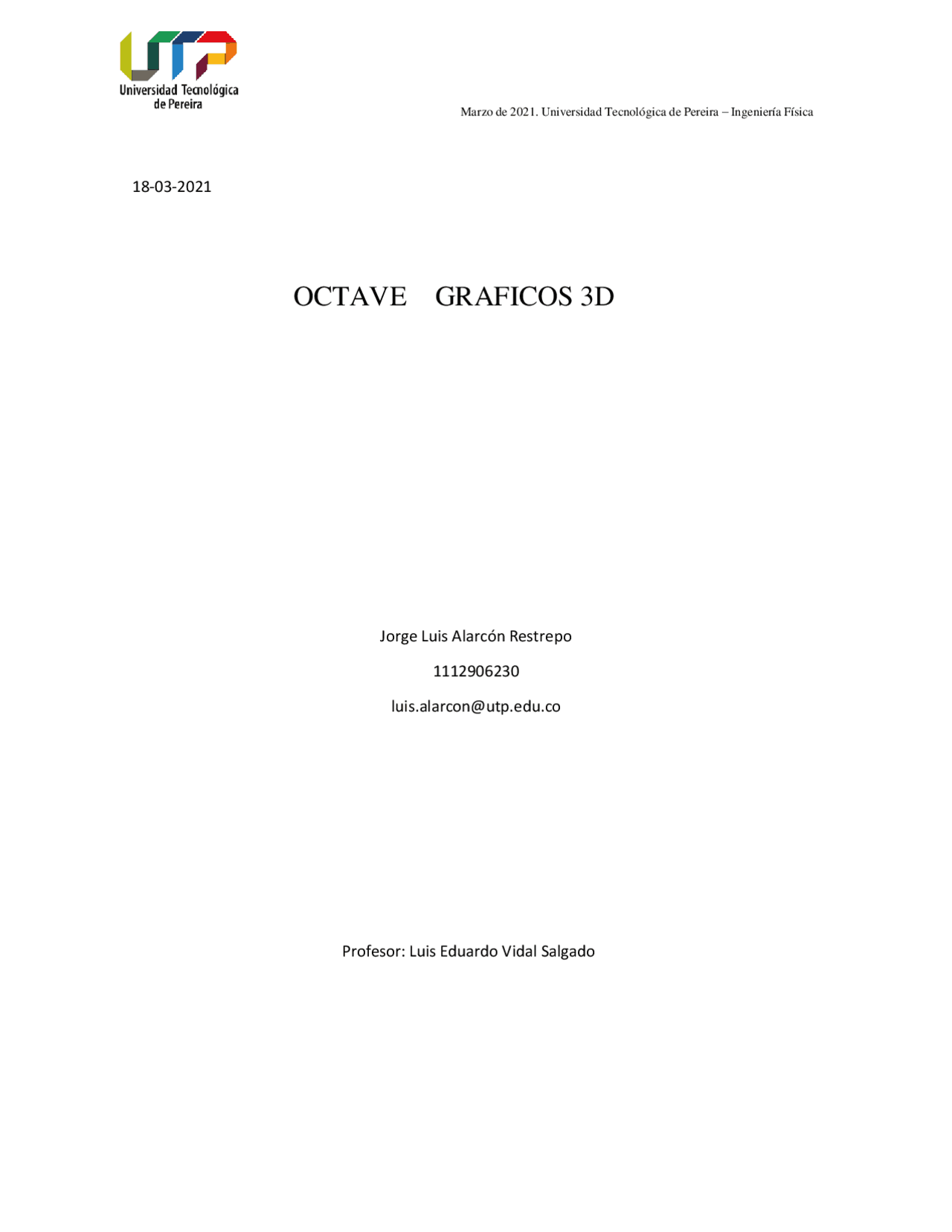 Programación Octave Matlab Ejercicios Resueltos Docsity