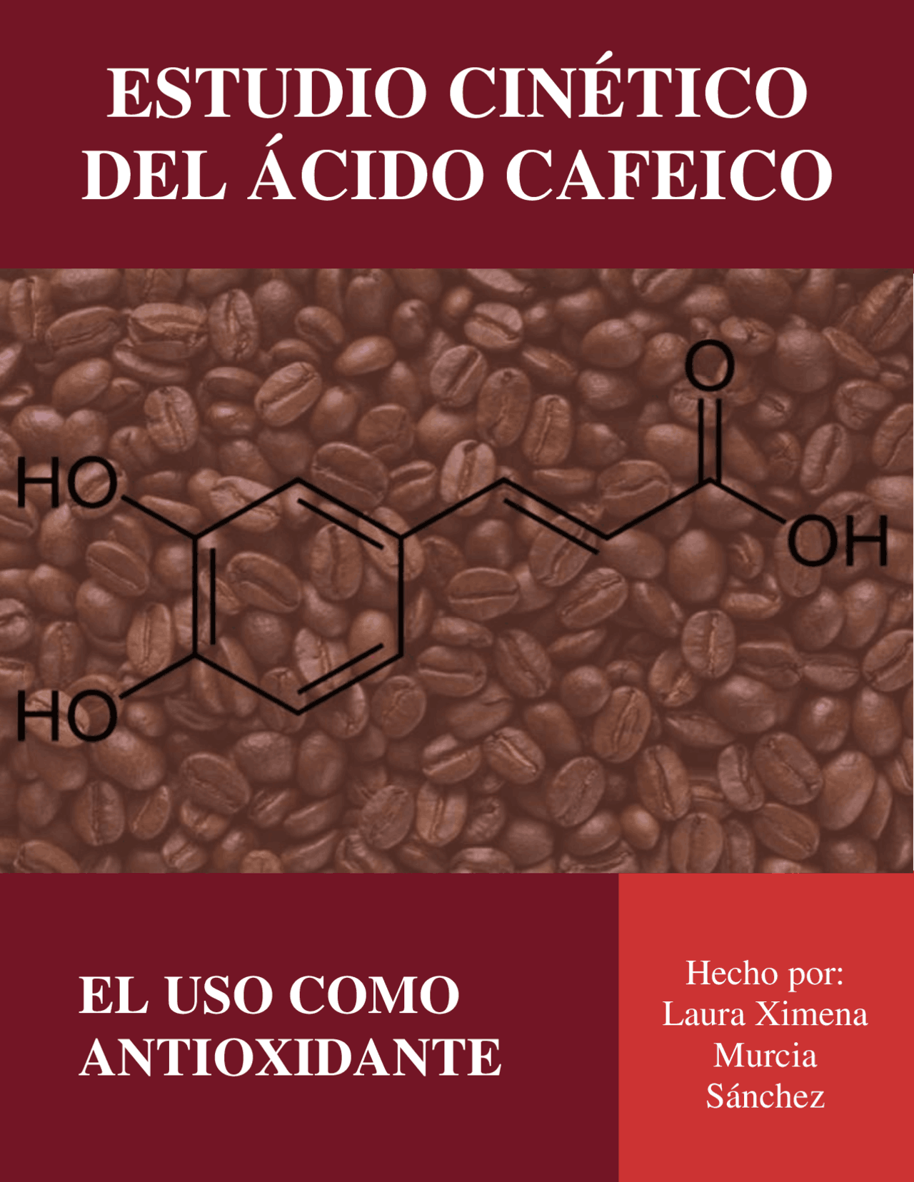 Análisis cinético del acido cafeico - Docsity