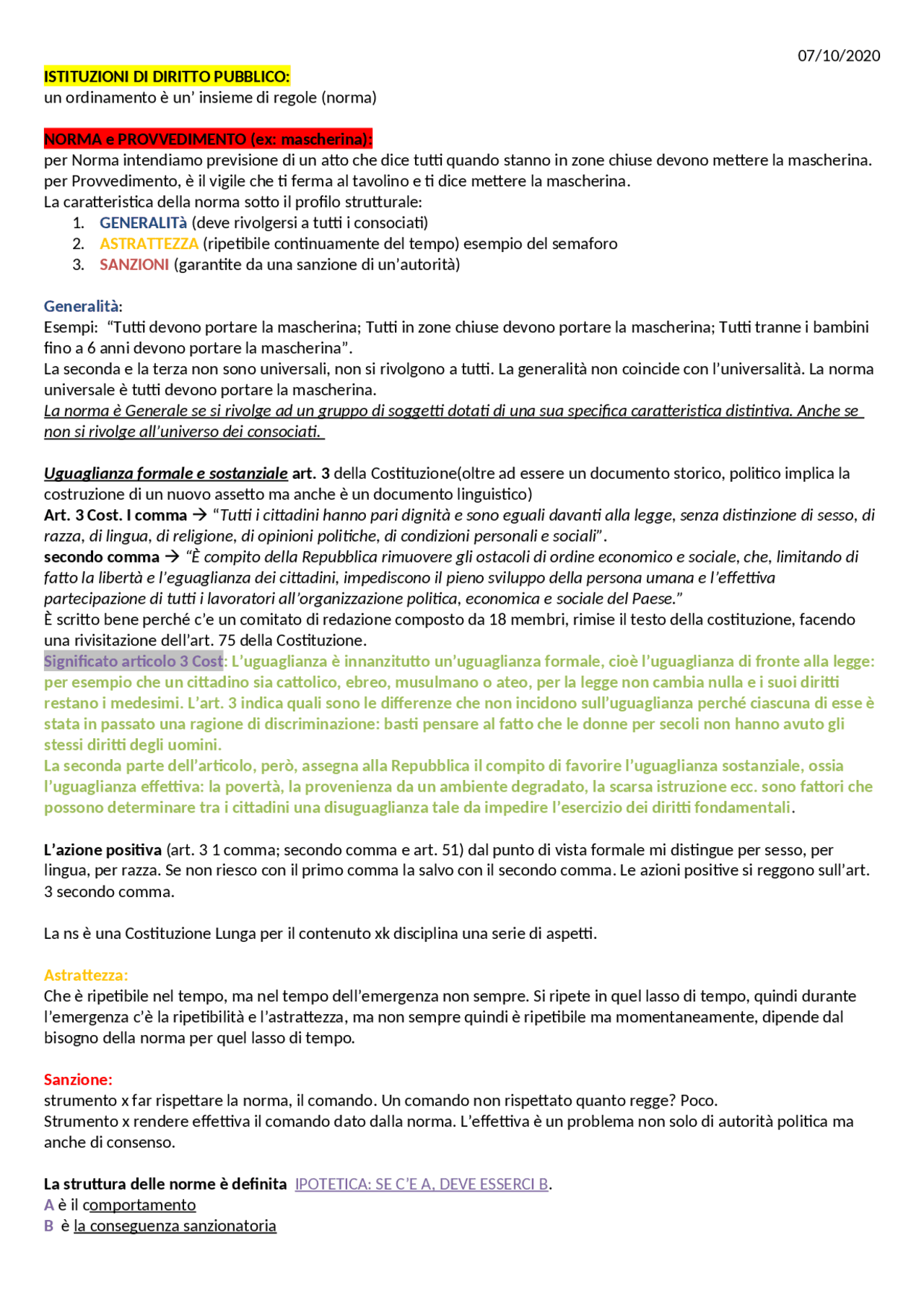 Diritto Pubblico Diritto Pubblico Diritto Pubblico Diritto Pubblico