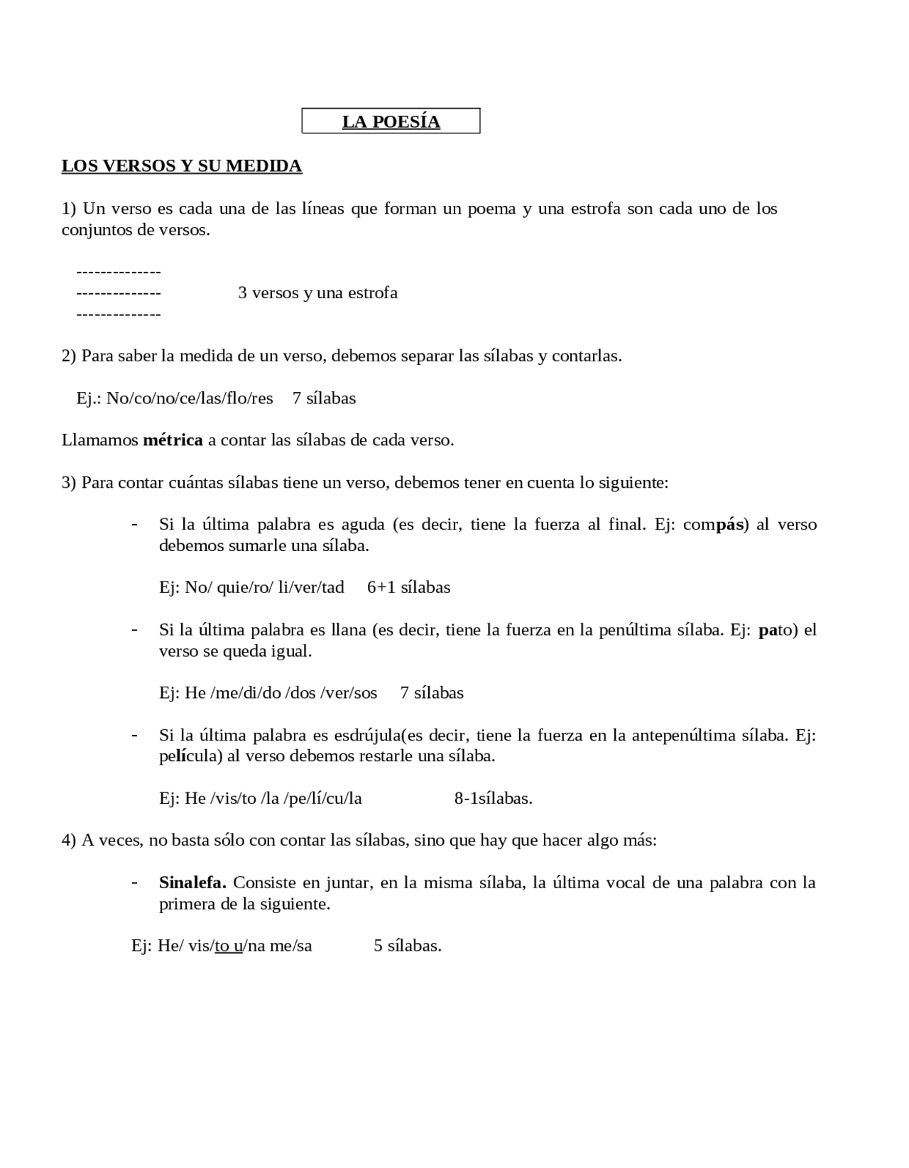 Tema 1 La poesía de Lengua y literatura - Docsity