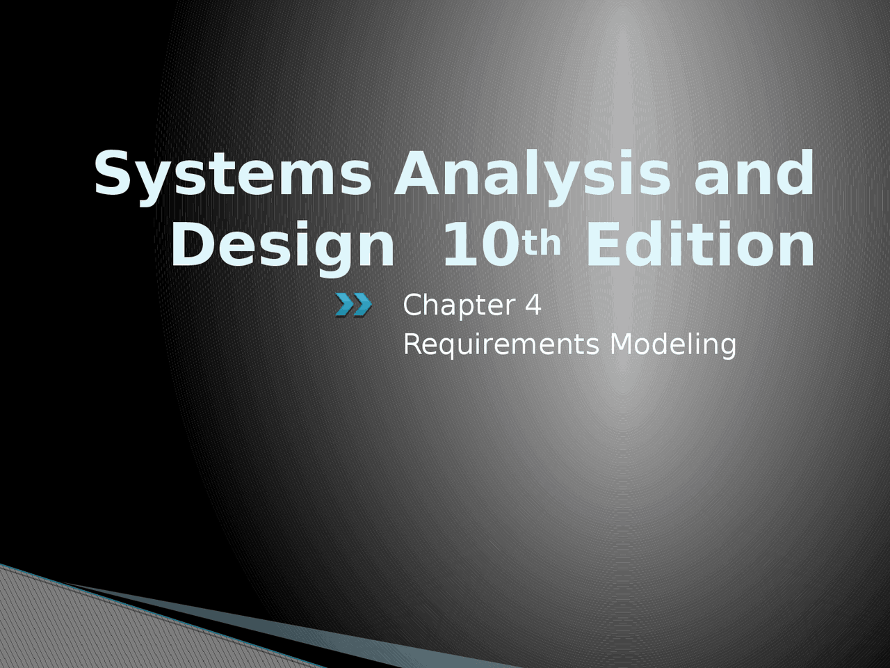 System Analysis And Design Chapter Four Lecture Notes Computer Science Docsity