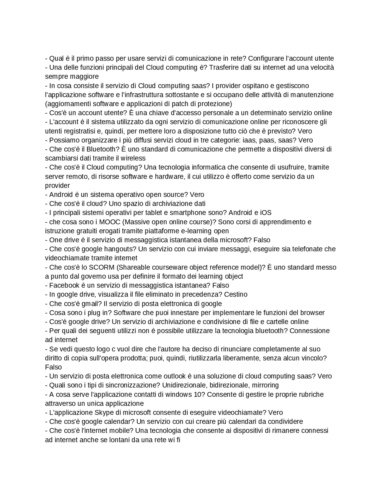 Risposte Eipass Modulo 3 - Docsity