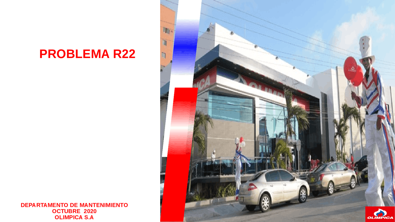 Retrofit R22, problematica en Retail 2020 - Docsity