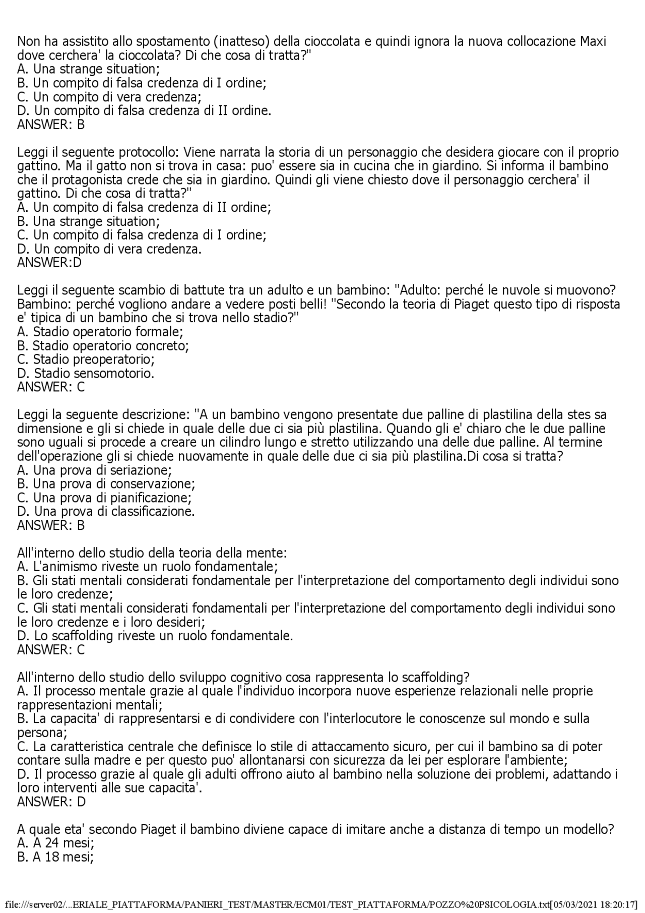 Ecm01 Metodologie E Tecnologie Didattiche Docsity