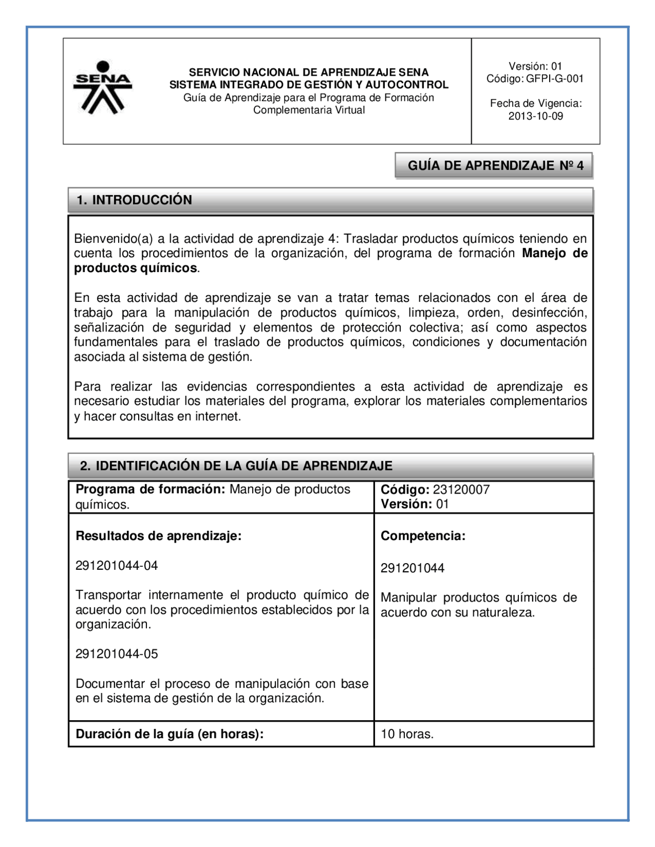 Guia De Aprendizaje Actividad 4 Apuntes De Química Docsity