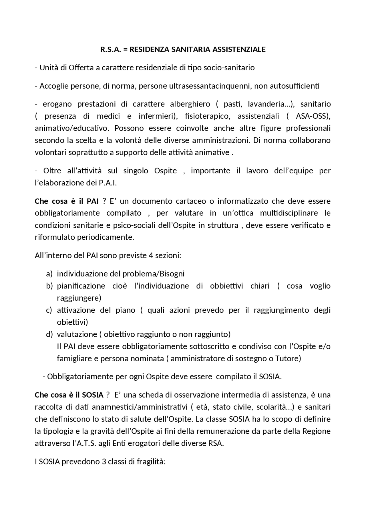 Servizi Per Alzheimer 1 Dispensa Assistente Sociale Docsity